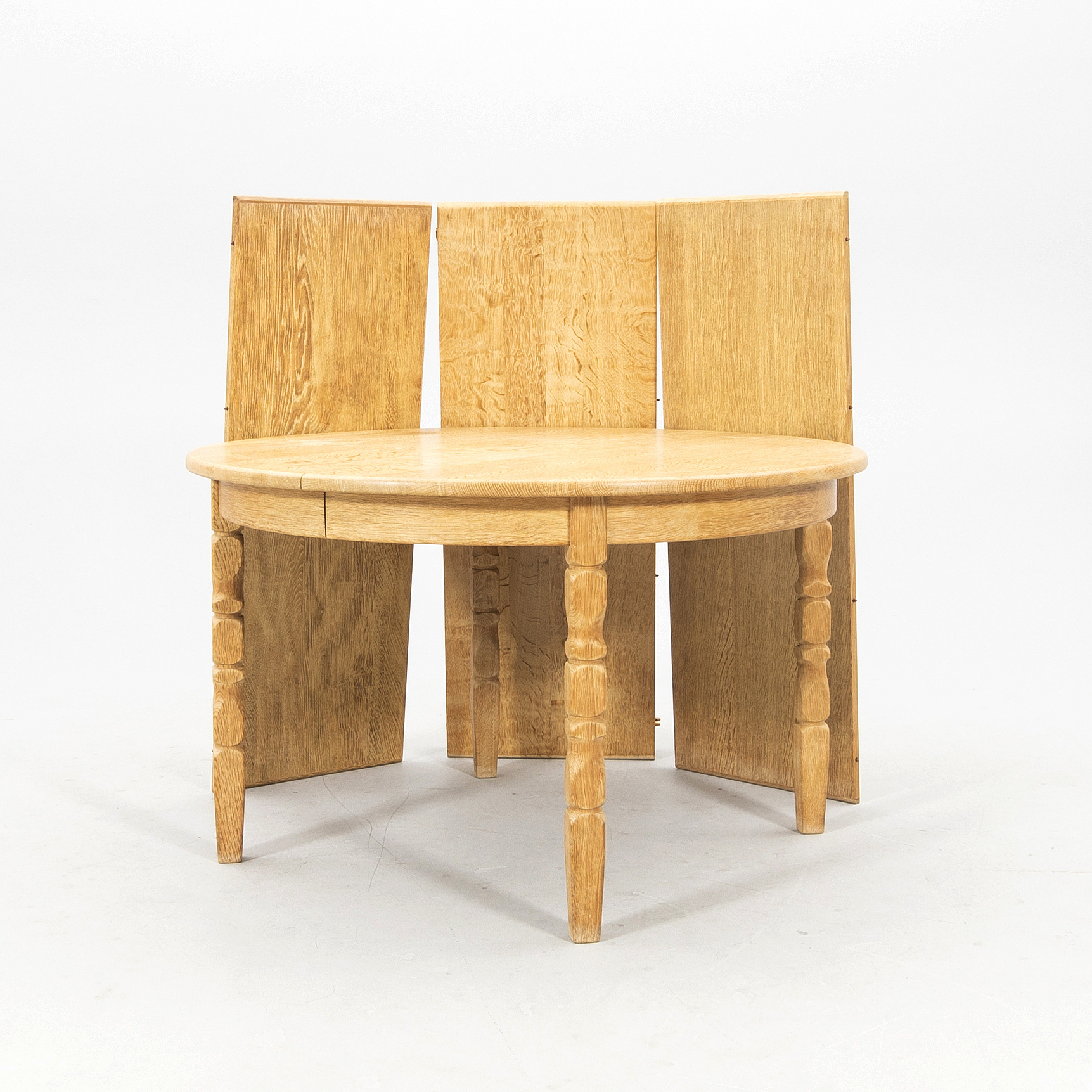 Henry (Henning) Kjaernulf, dining table EG Mobler Denmark, mid-20th ...