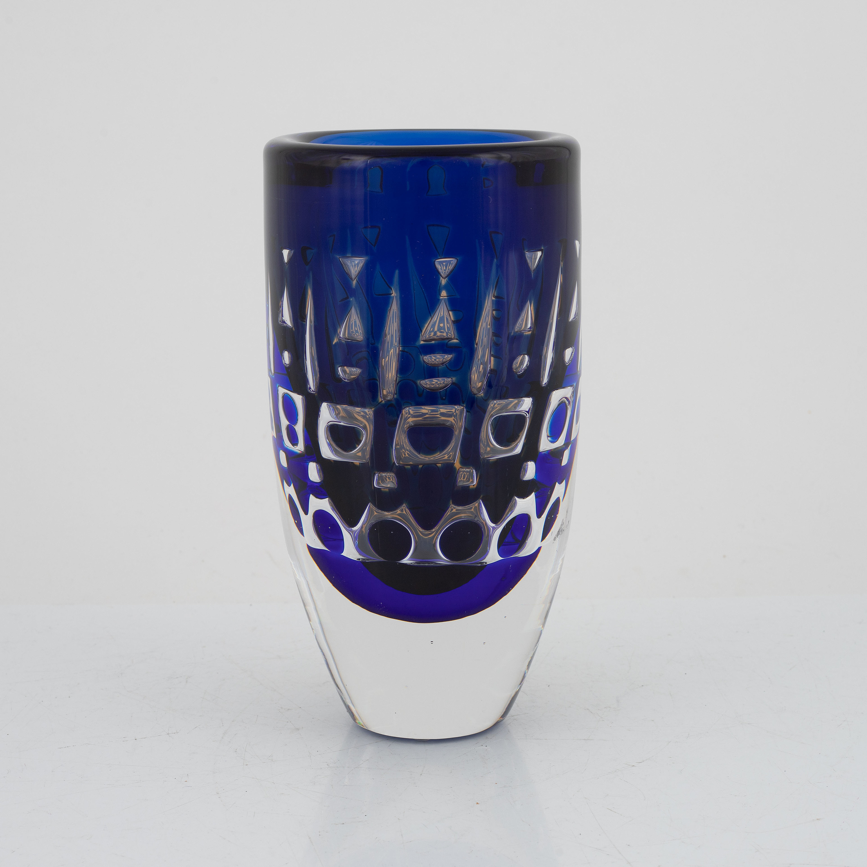 Ingeborg Lundin, vas, "Ariel", Orrefors. - Bukowskis