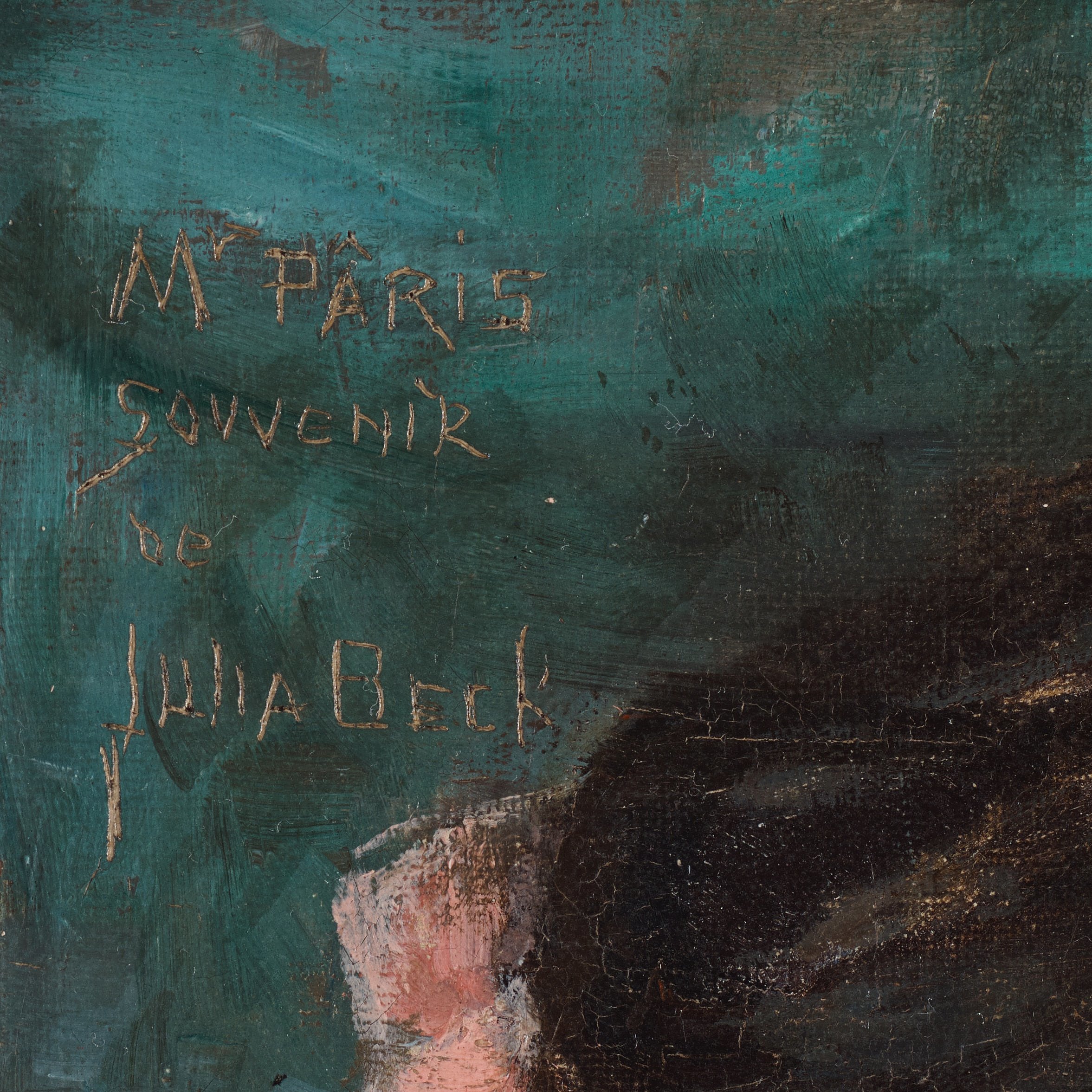 Julia Beck, Porträtt av Marie Louise Paris. - Bukowskis