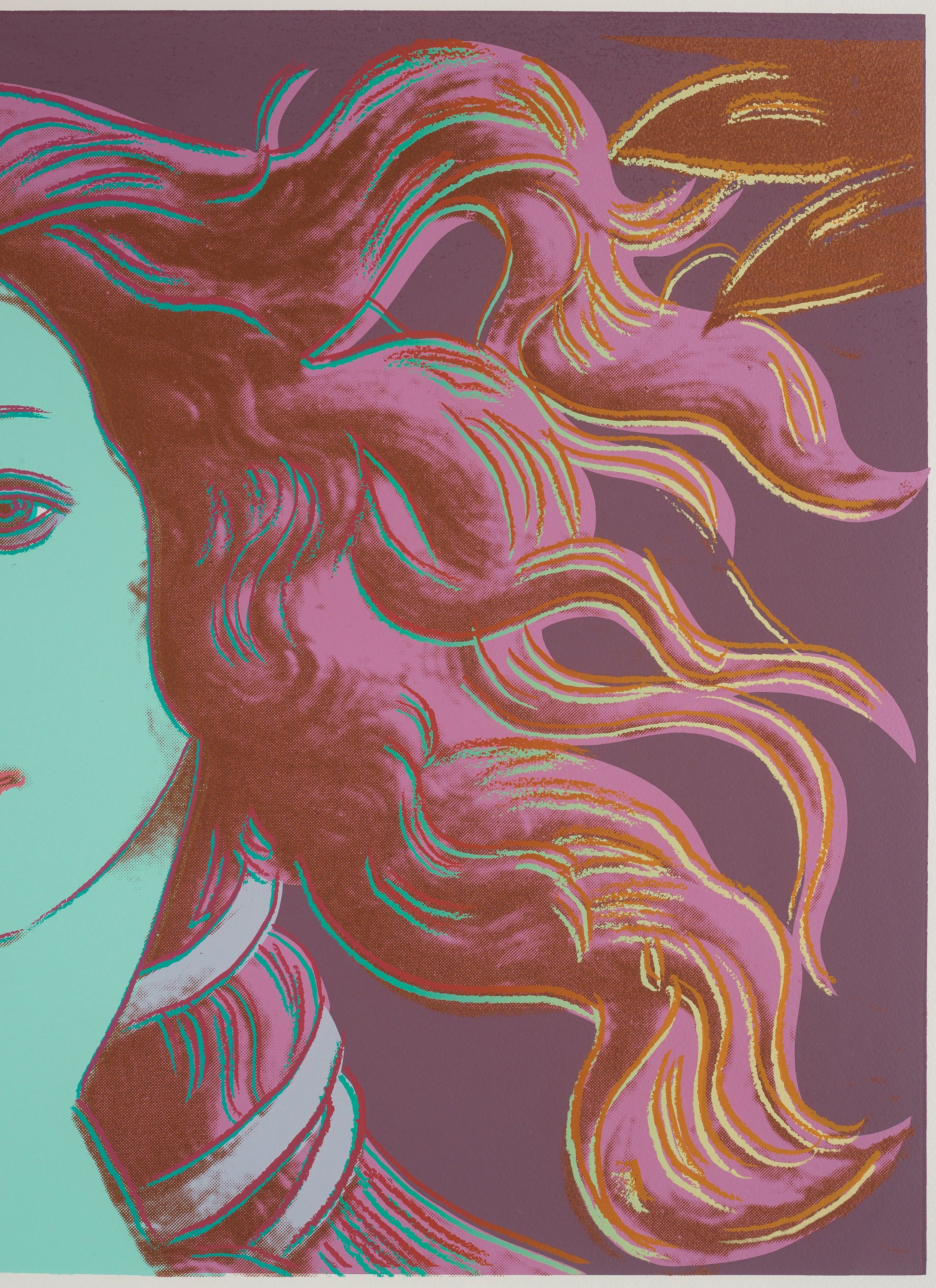 Andy Warhol, "Venus", from: "Details of renaissance paintings (Sandro ...