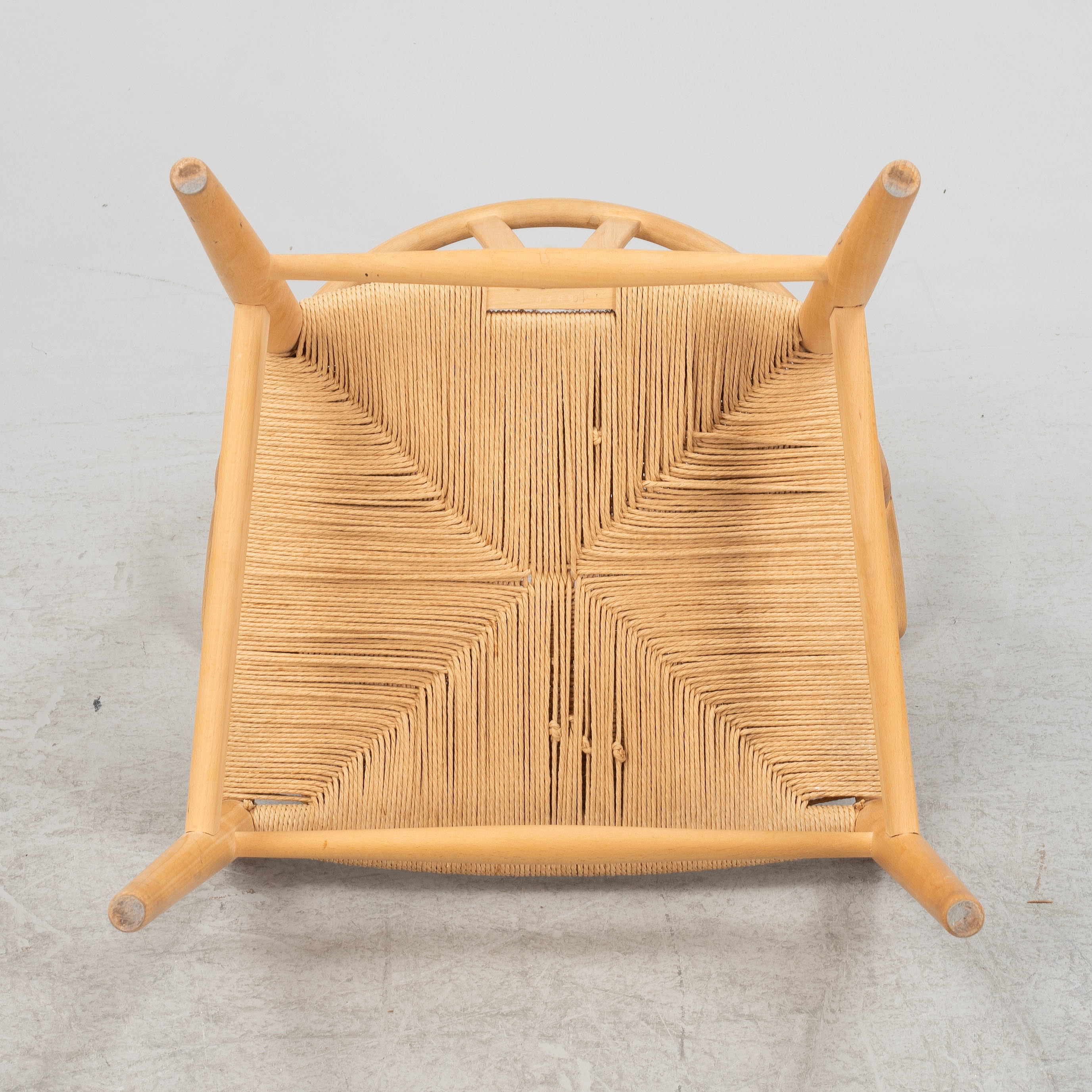 Hans J Wegner, stolar, 6 st, modell CH-24, "Y-stolen", Carl Hansen & Son, Odense, Danmark, en ...