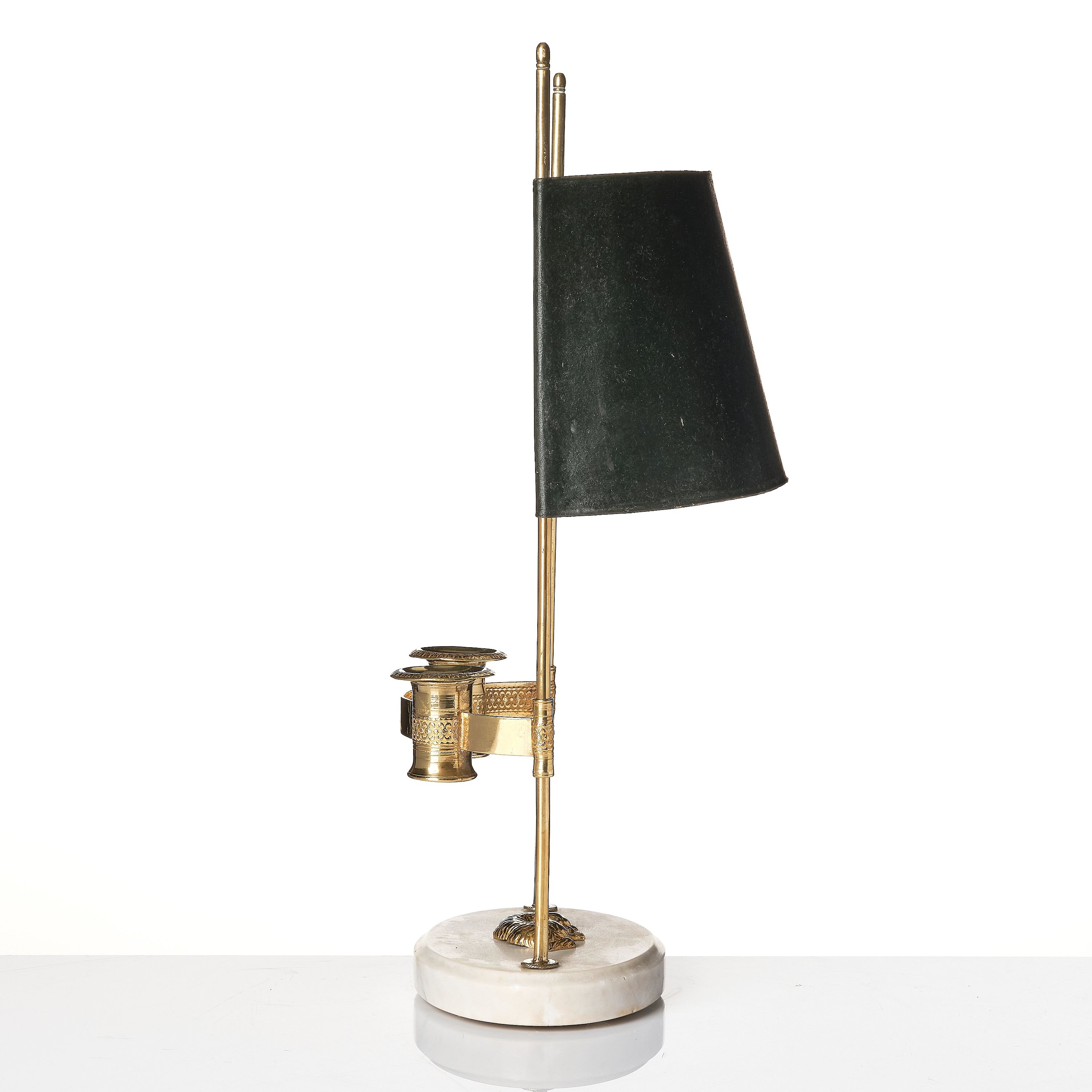 A late Gustavian early 19th century table lamp. - Bukowskis