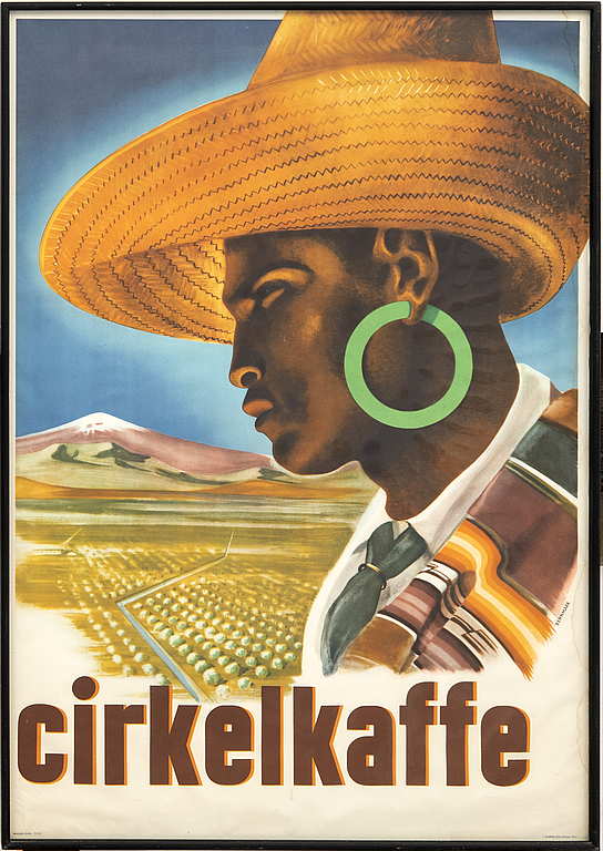 Harry Bernmark, reklamaffisch. - Bukowskis