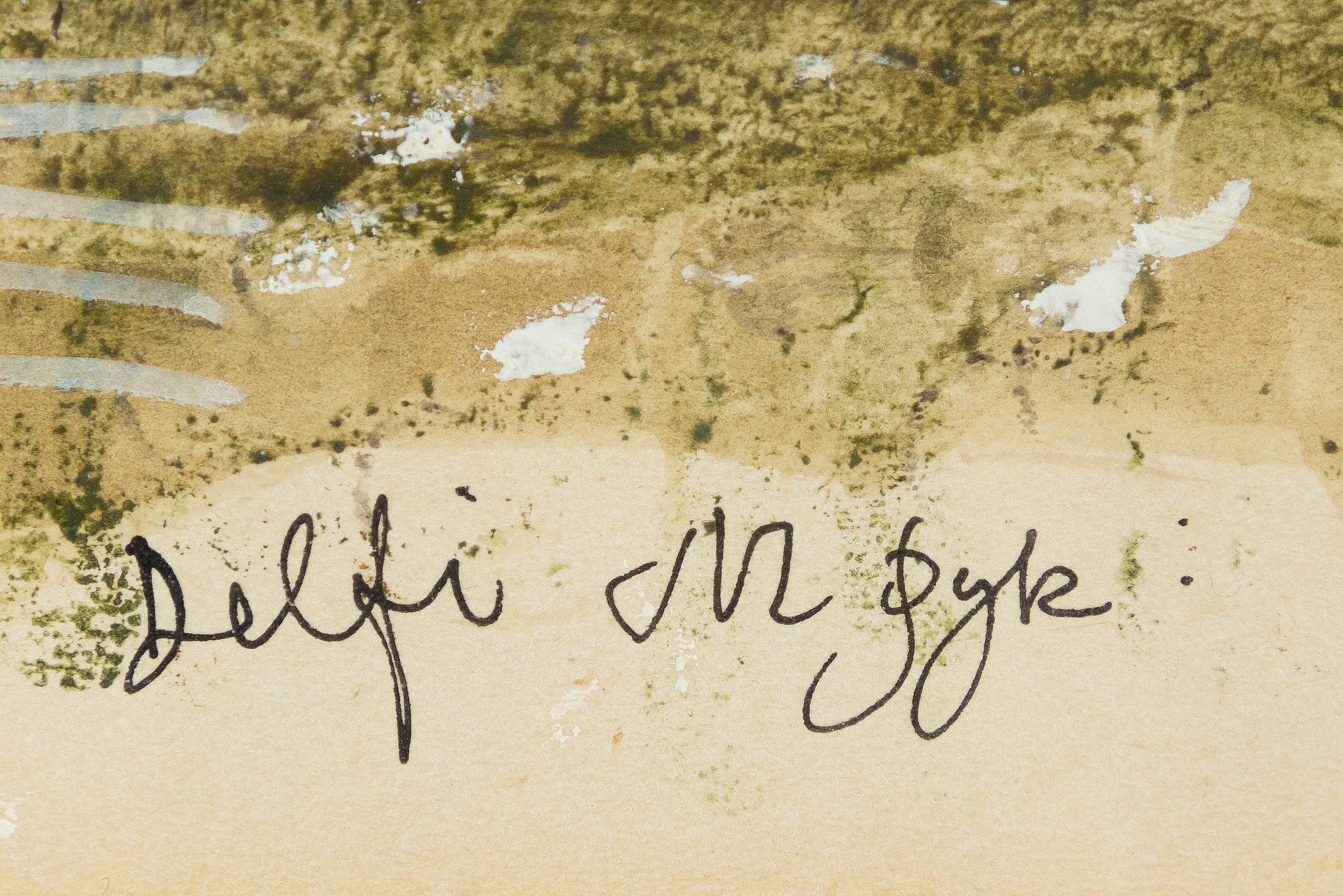 Madeleine Pyk, 'Delfi'. - Bukowskis