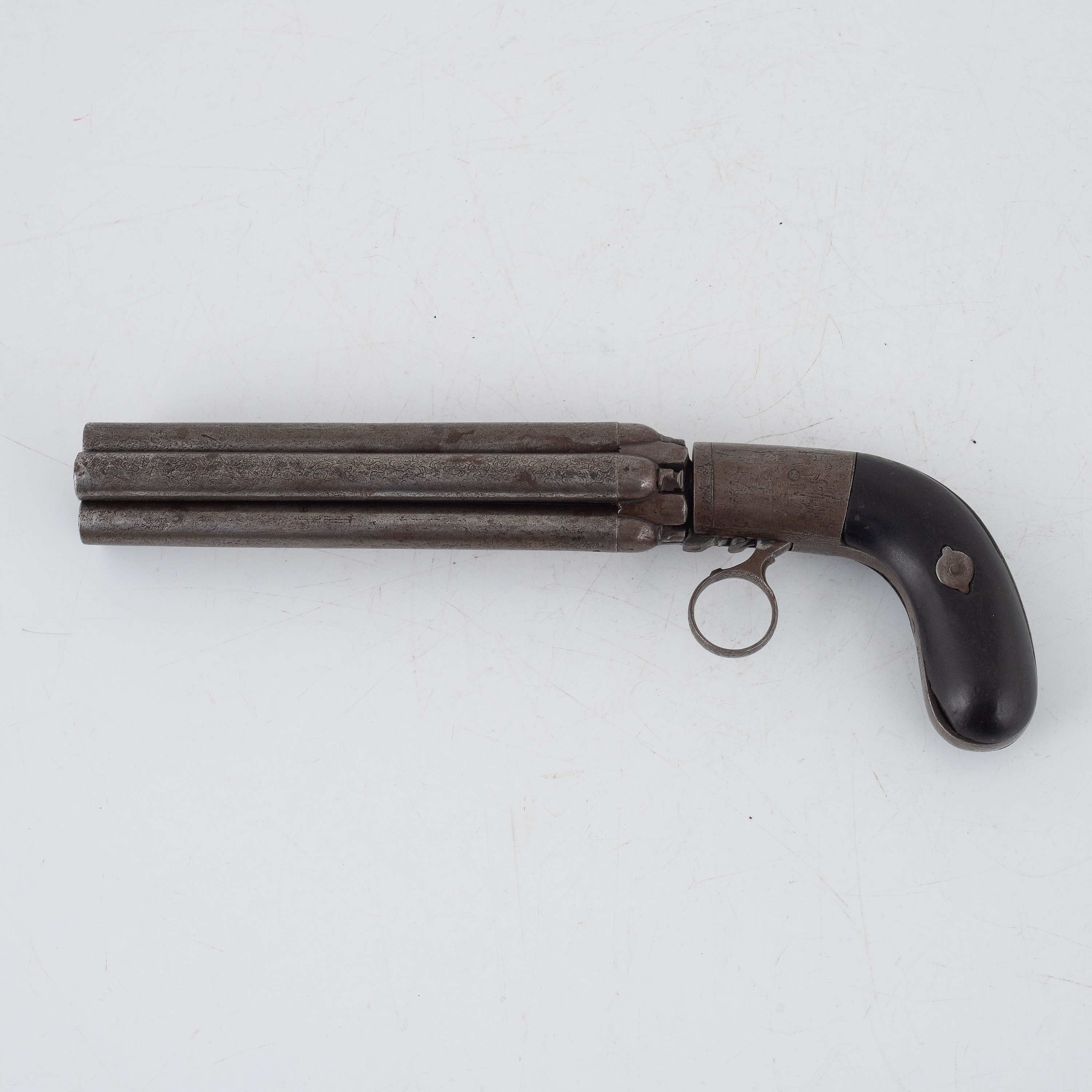 A mid 19th Century Percussion Pepperbox Revolver. - Bukowskis