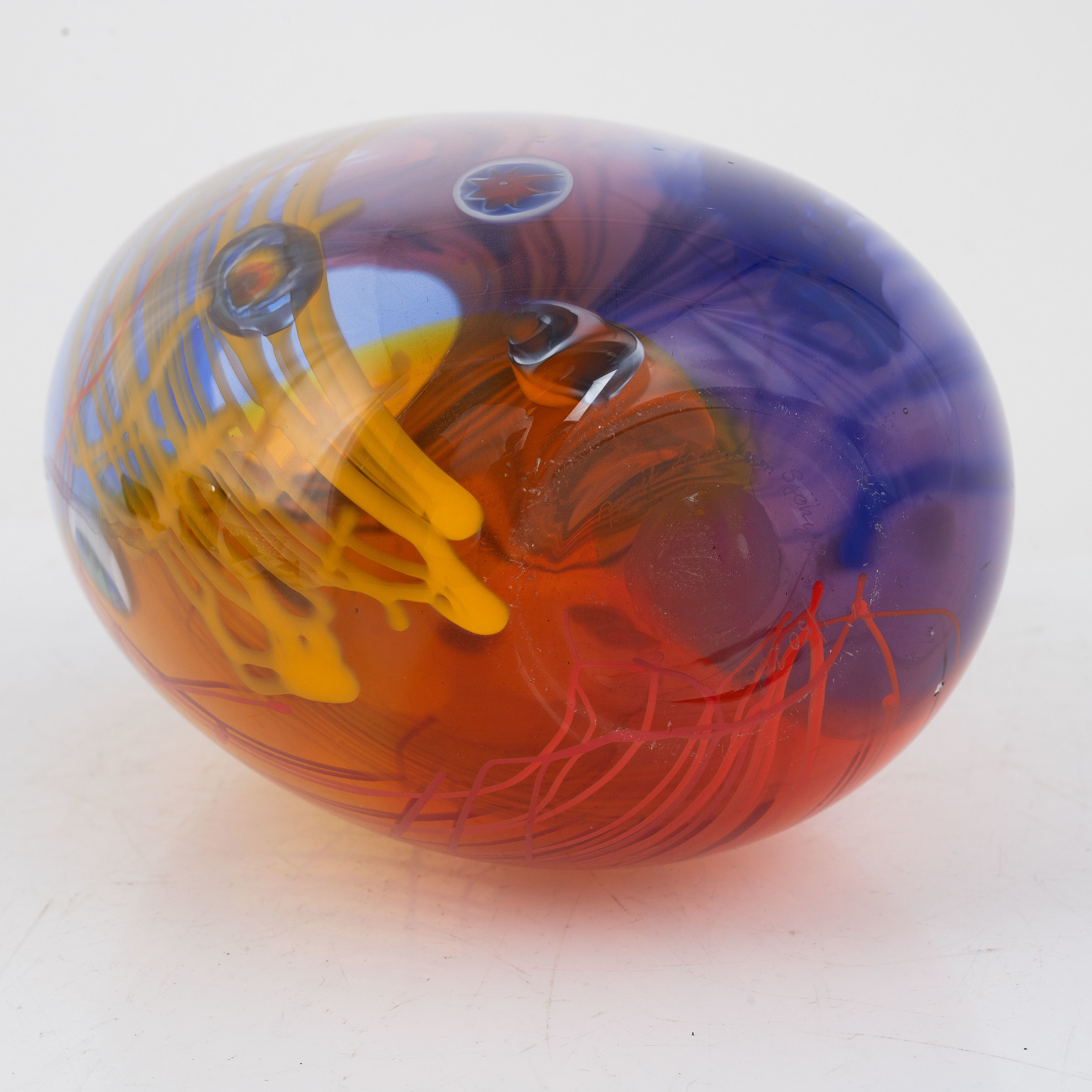 Berit Johansson, vas, glas, Sjöhyttan. - Bukowskis