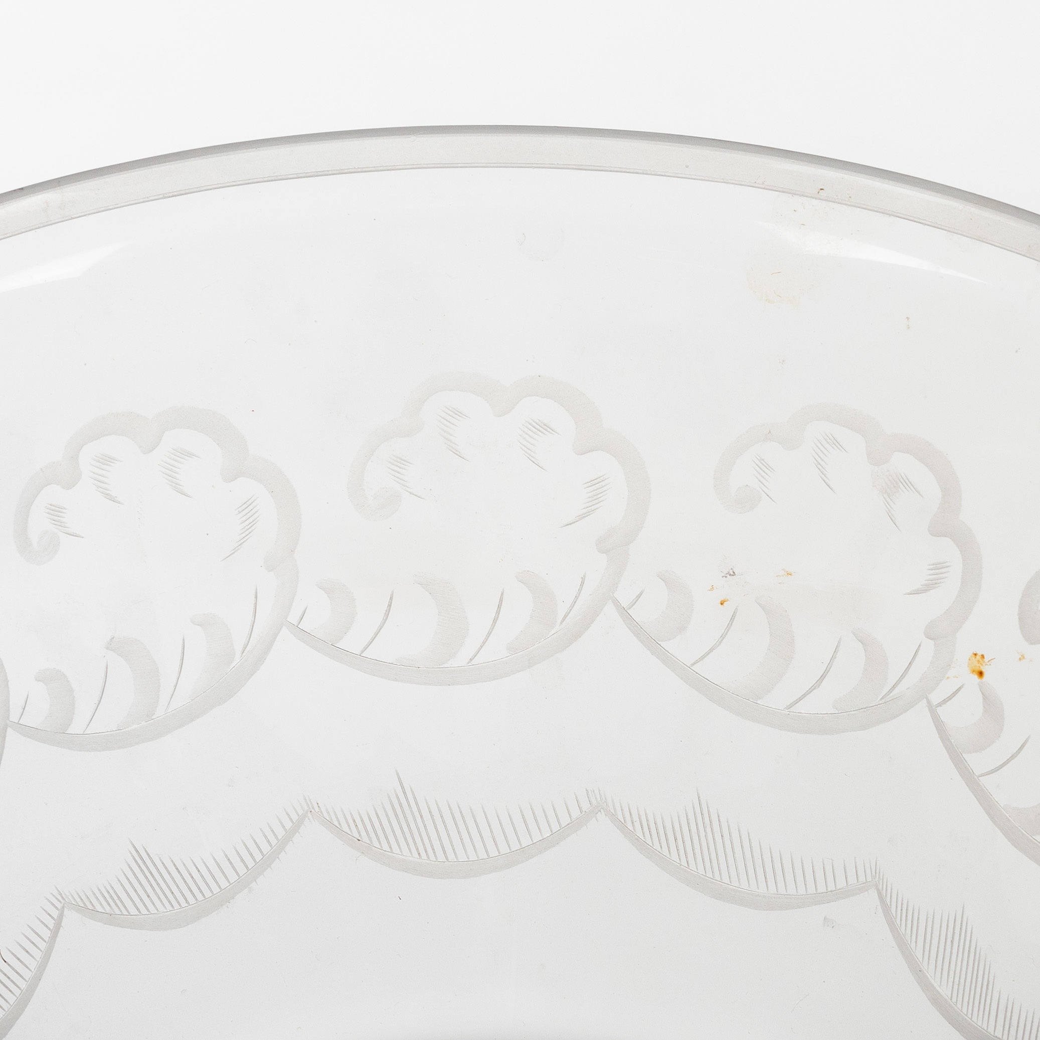 Simon Gate, a 'Molnet' glass bowl, Orrefors, Sweden. - Bukowskis