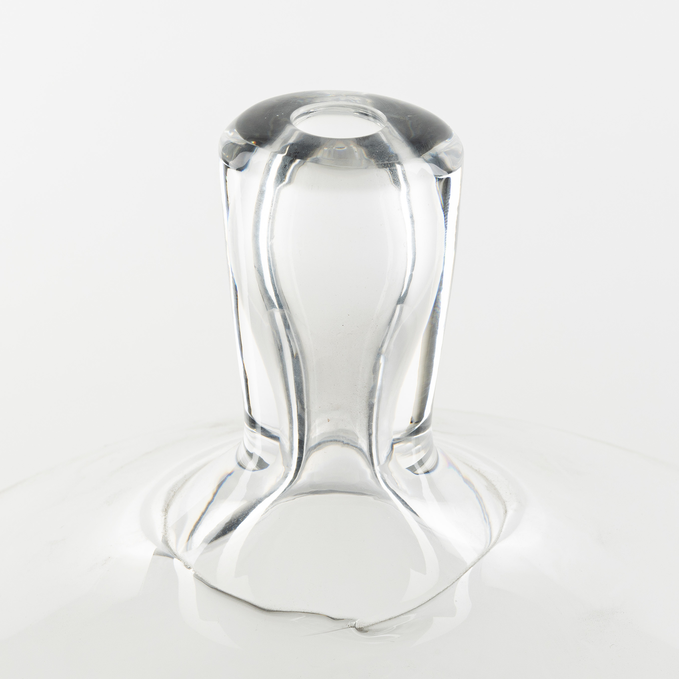 Ingeborg Lundin, a glass vase, "Äpplet", Orrefors Expo, Sweden. - Bukowskis