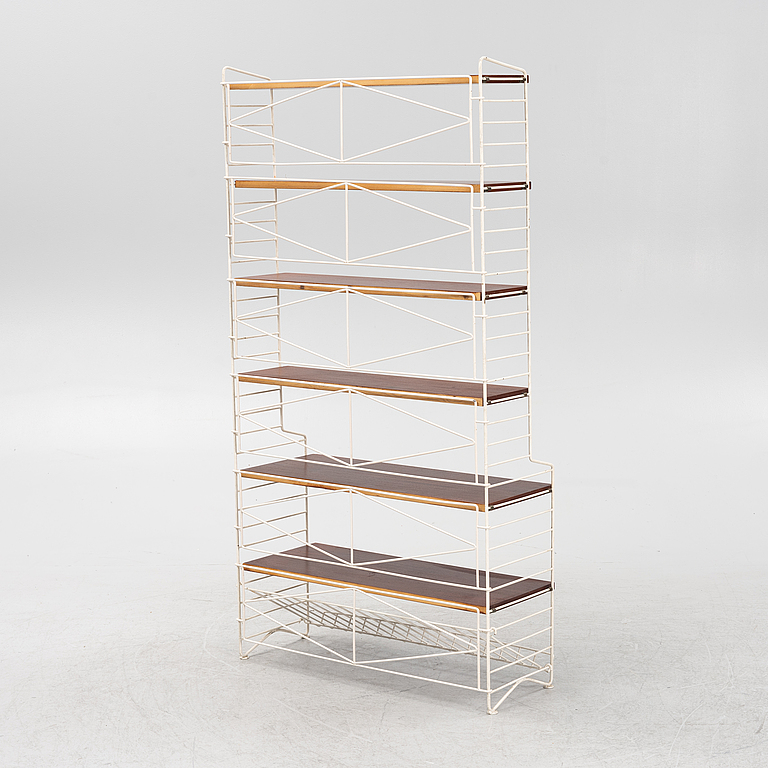 Bokhylla, String-modell, 1900-talets mitt. - Bukowskis