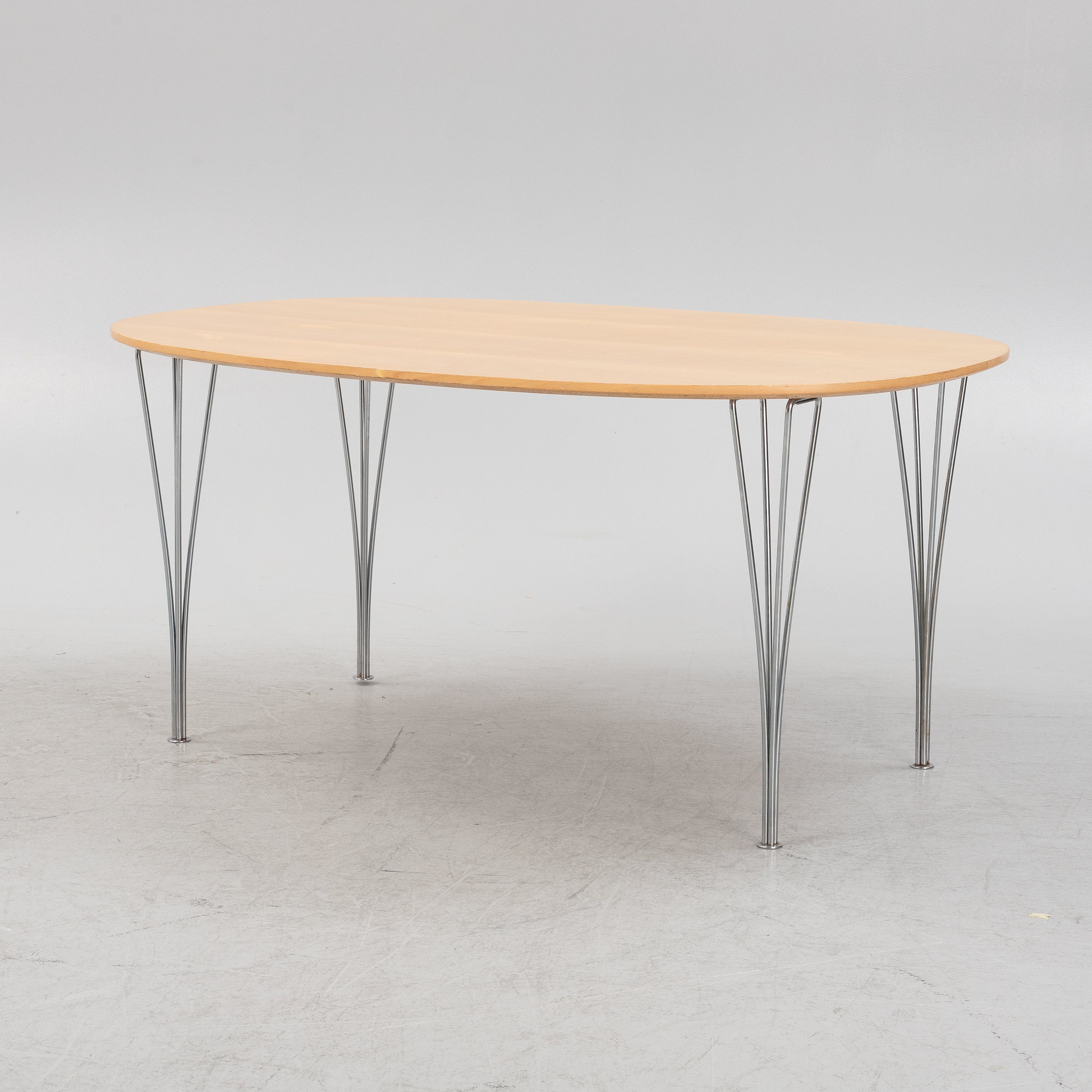 Bruno Mathsson & Piet Hein, bord, "Superellips", Fritz Hansen, Danmark ...
