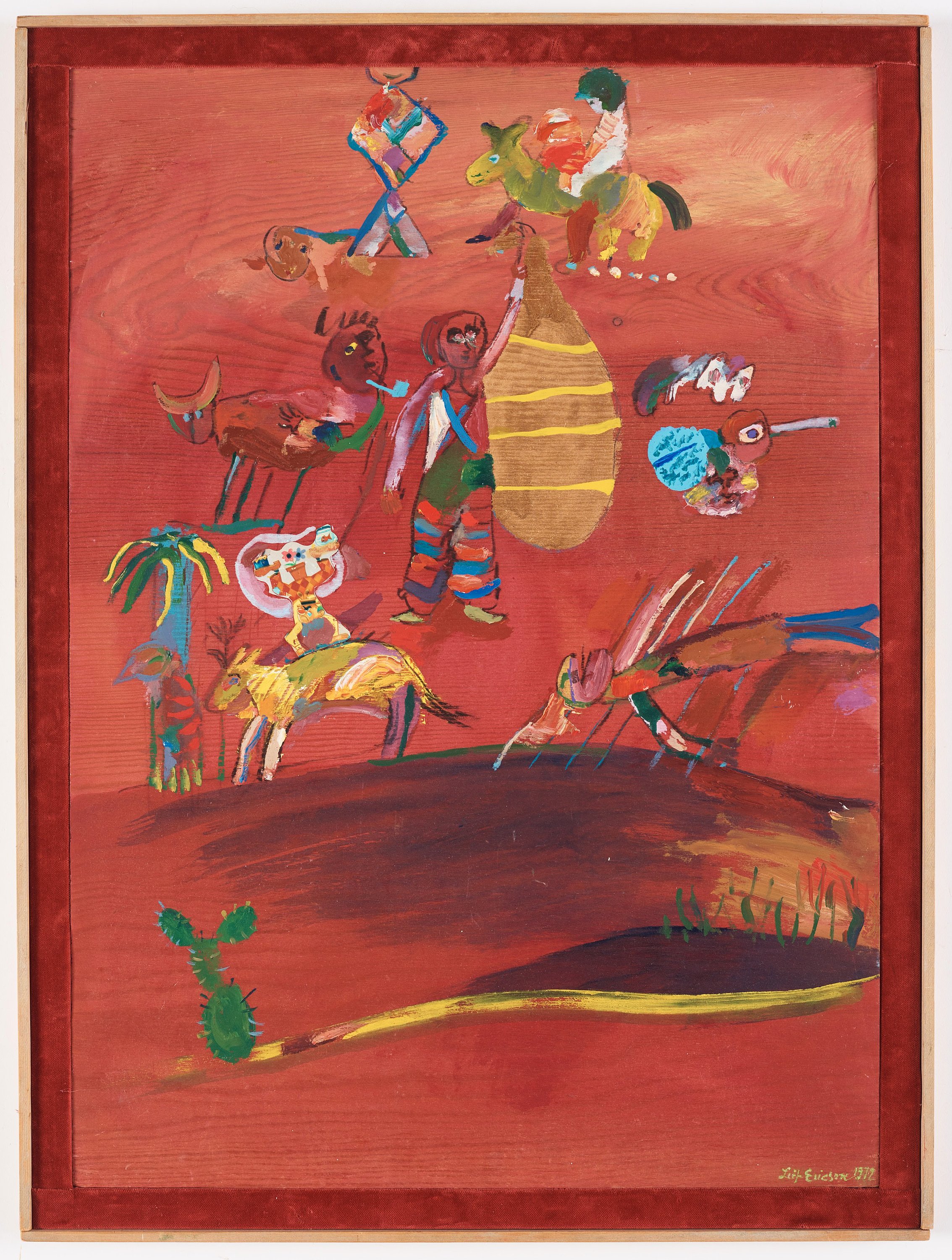 Leif Ericson, "Guldsäcken". - Bukowskis