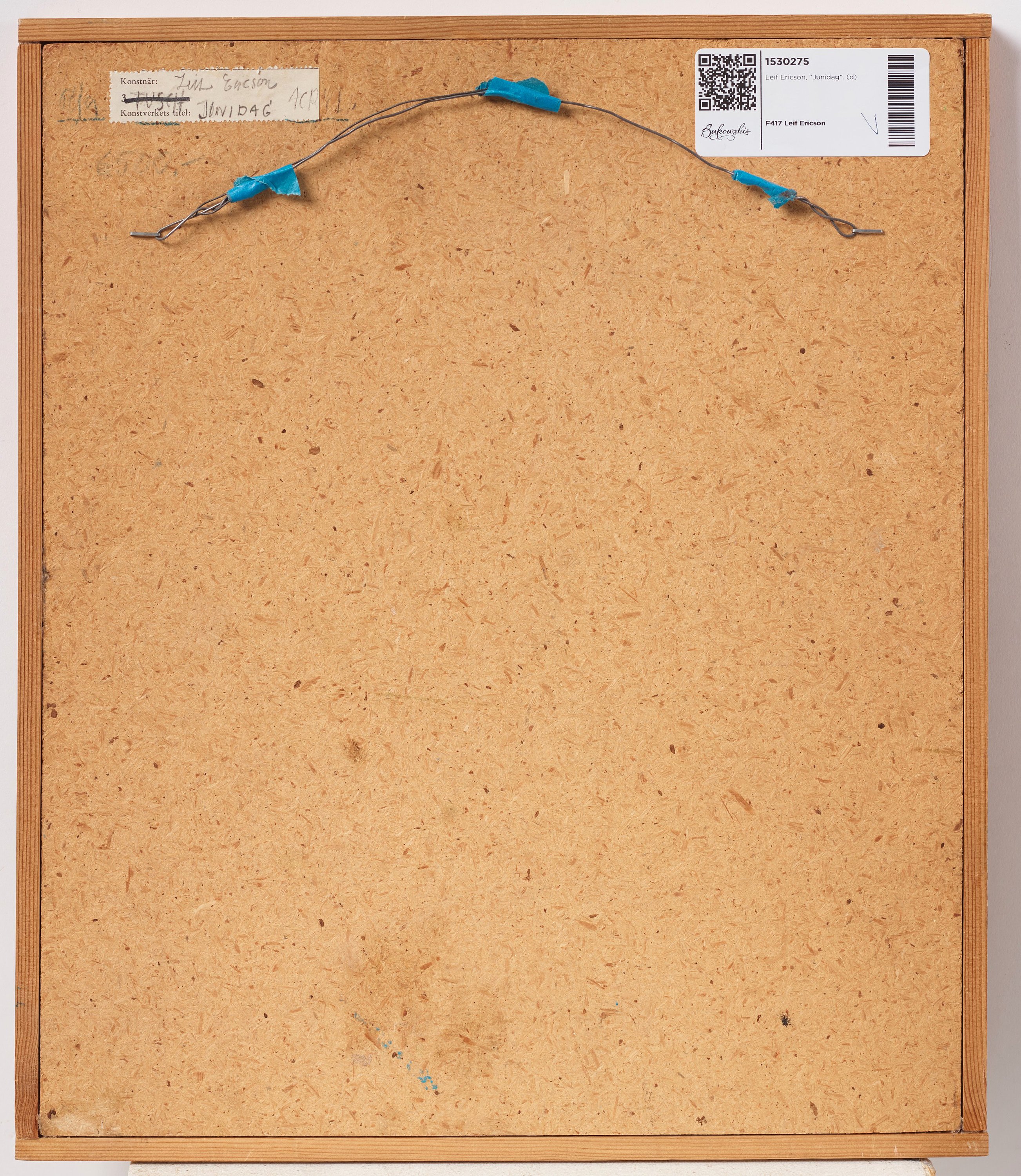 Leif Ericson, "Junidag". - Bukowskis