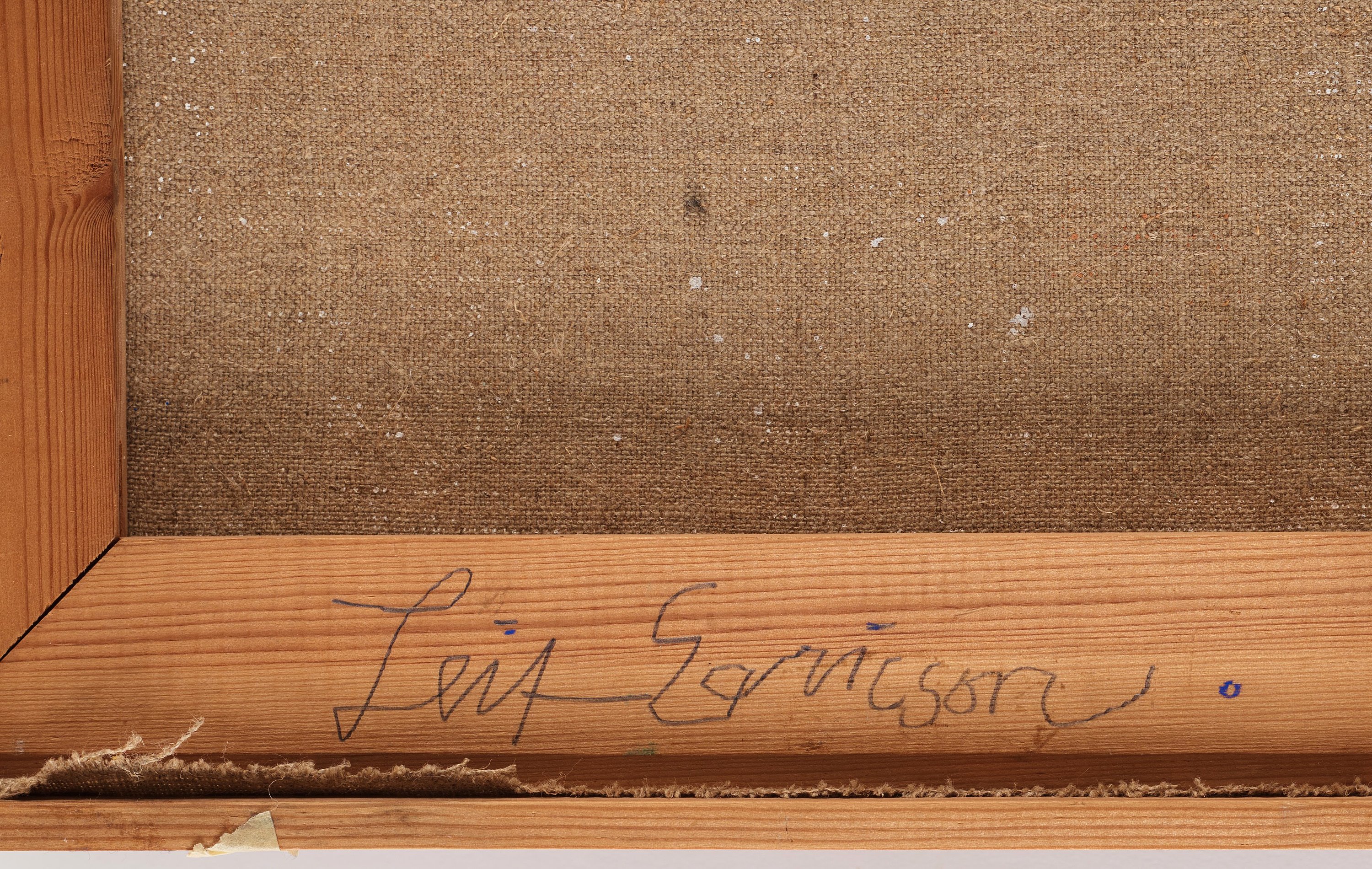 Leif Ericson, "Hattmakaren i Bruxelles". - Bukowskis