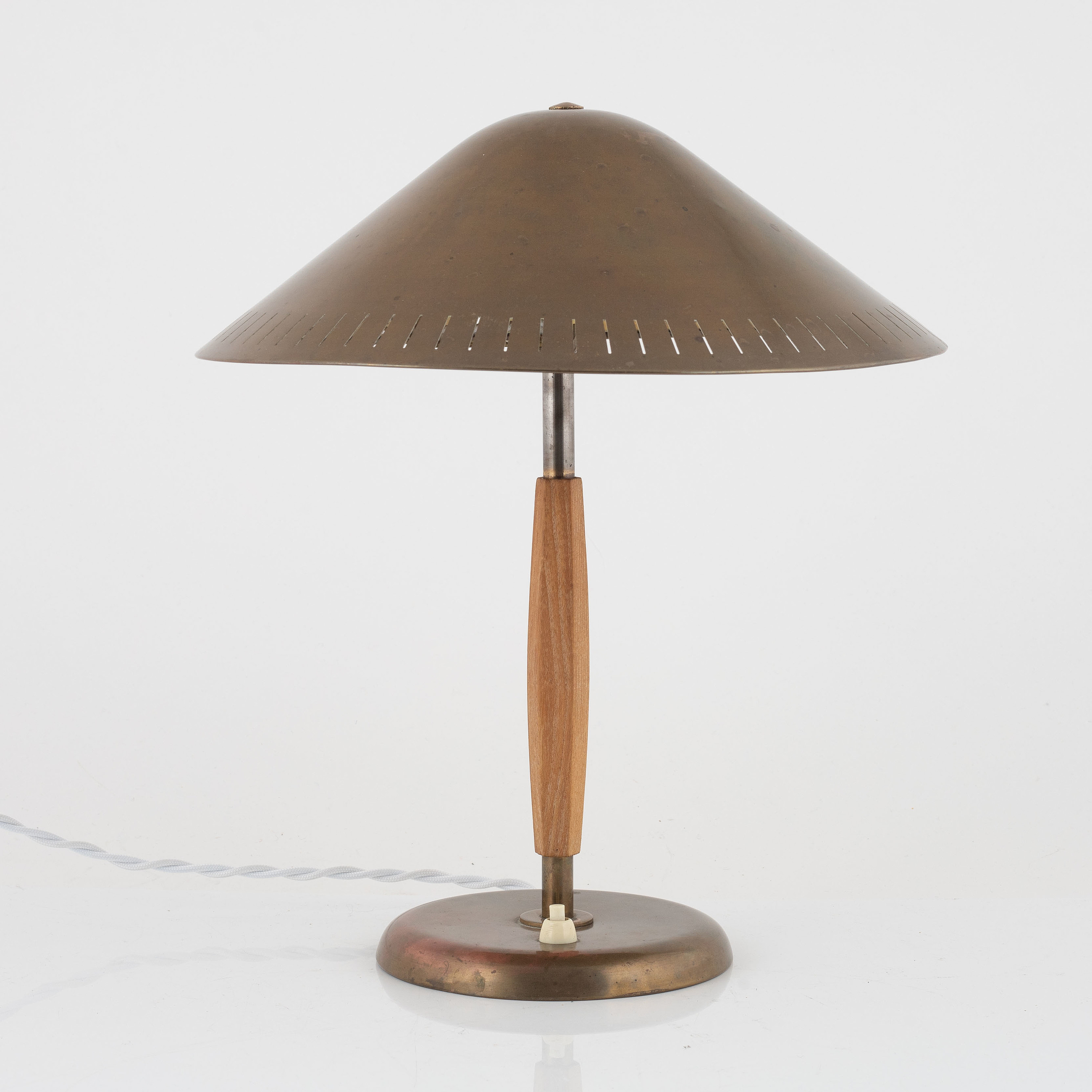 Harald Notini, bordslampa, modell "15296", Arvid Böhlmarks Lampfabrik, 1940-tal. - Bukowskis