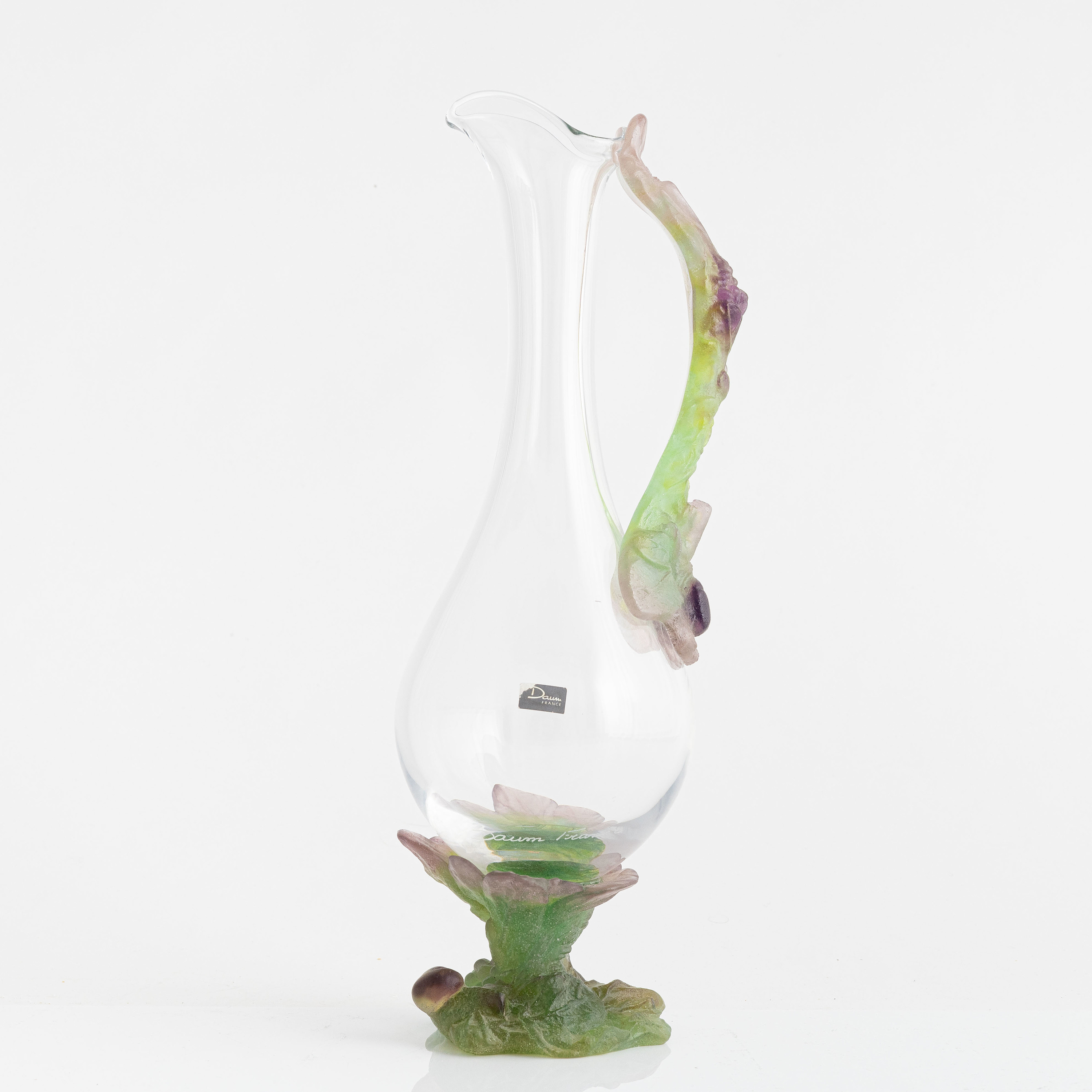 Carafe, glass, Daum, France, latter half of the 20th century. - Bukowskis
