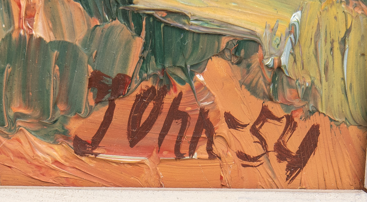 Gunnar Jonn, oil on panel, signed and dated - 54. - Bukowskis