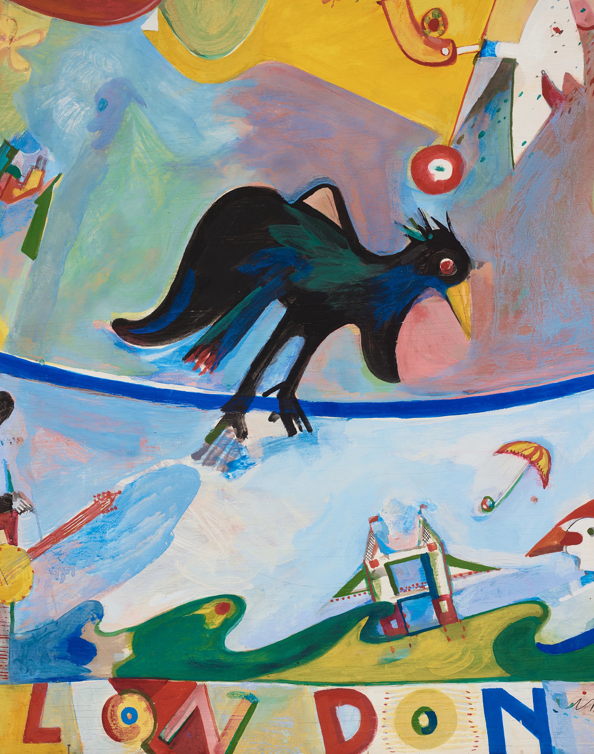 Leif Ericson, "London in June". - Bukowskis