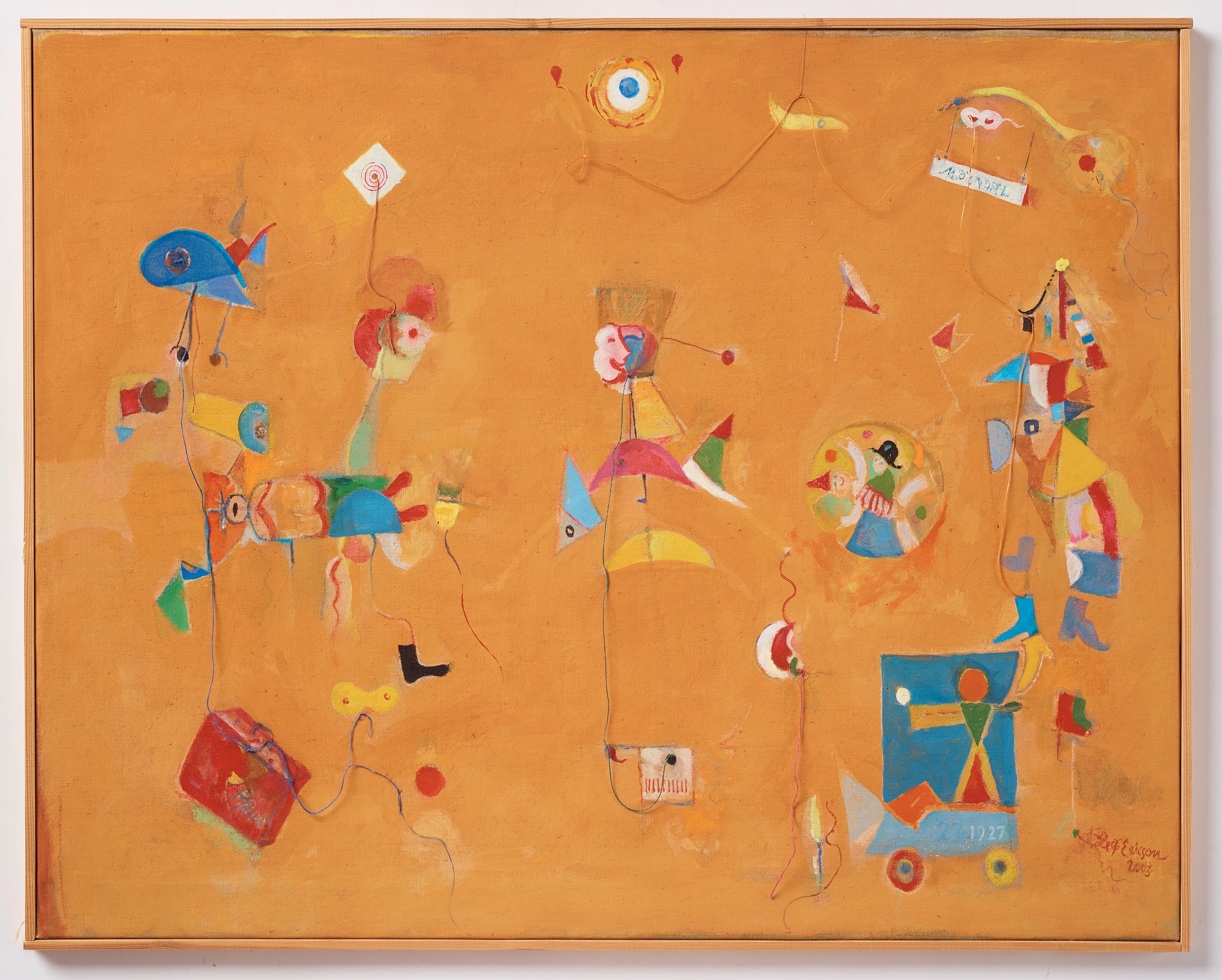 Leif Ericson, "Med spridda trådar". - Bukowskis