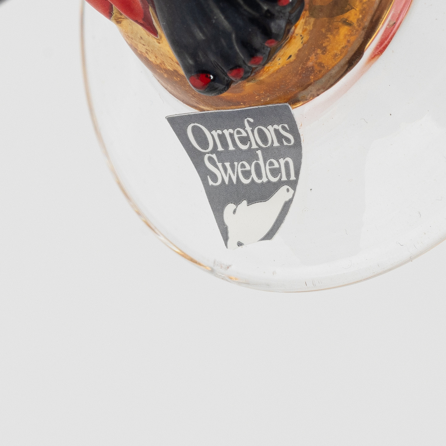 Gunnar Cyrén, snapsglas, 7 st, "Smådjälvar", Nobel, Orrefors. - Bukowskis