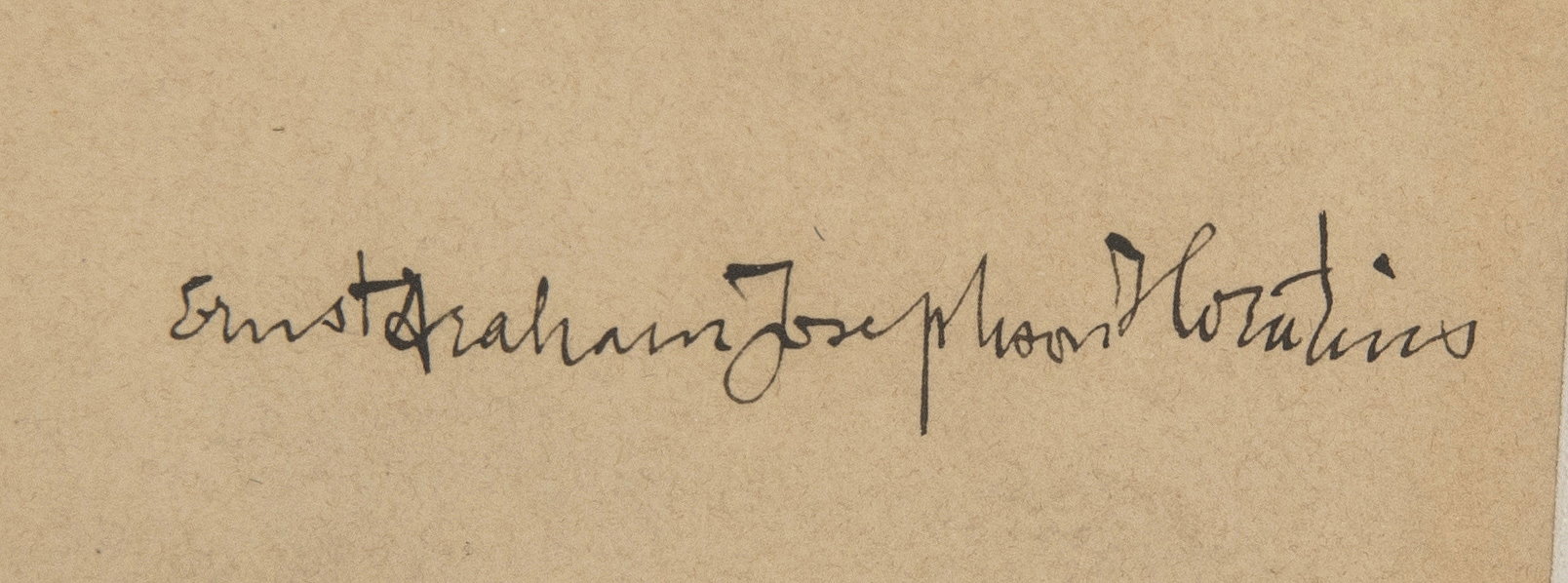 Ernst Josephson, Figurscen. - Bukowskis