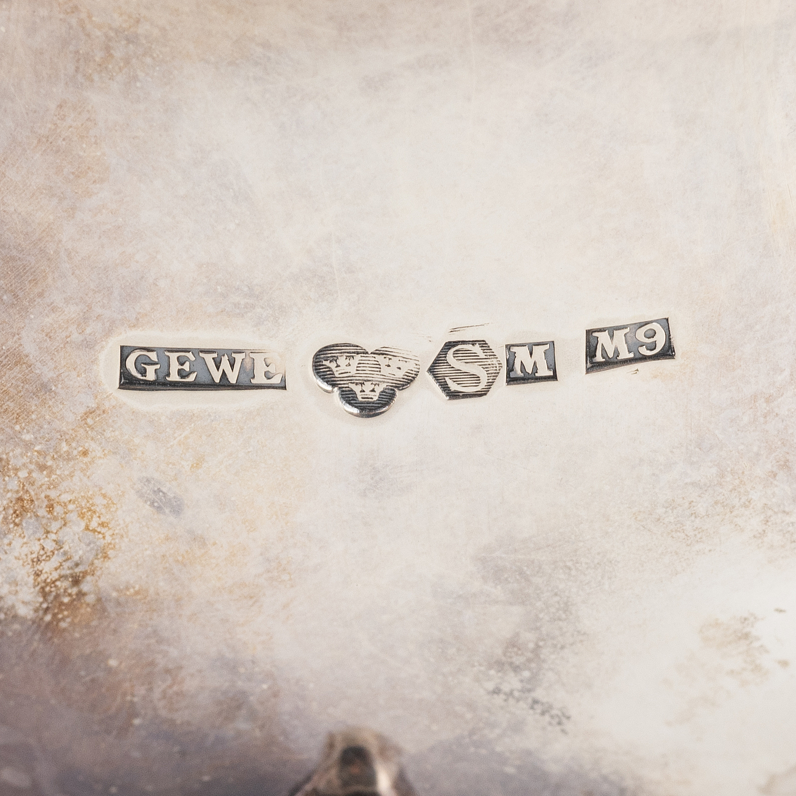 Kaffeservis, 3 delar, silver, Gewe Silvervarufabriken Ab, Malmö 1962 ...