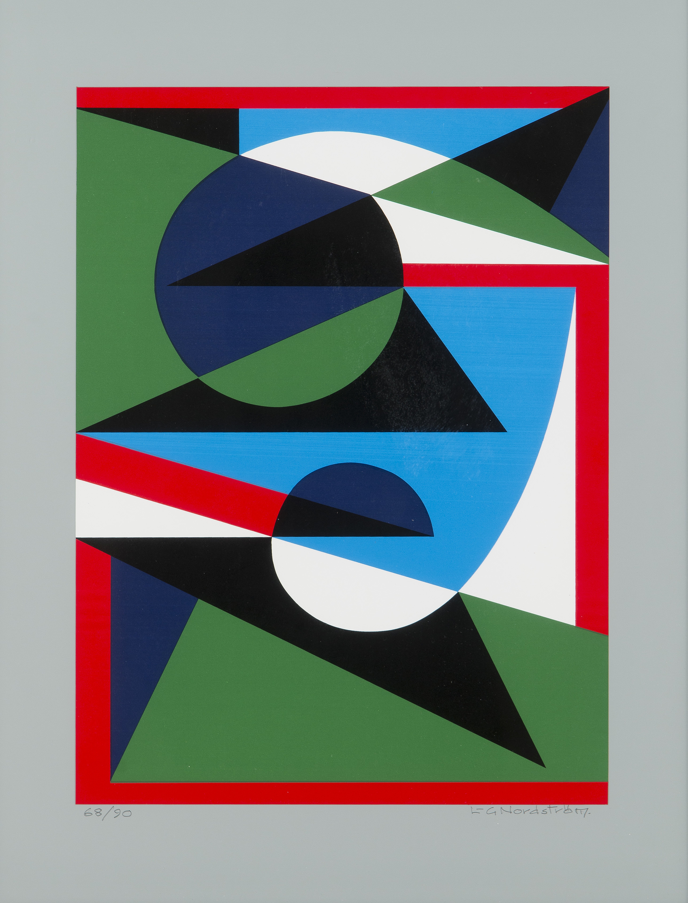 Lars-Gunnar Nordström, "Dimensionell situation". - Bukowskis