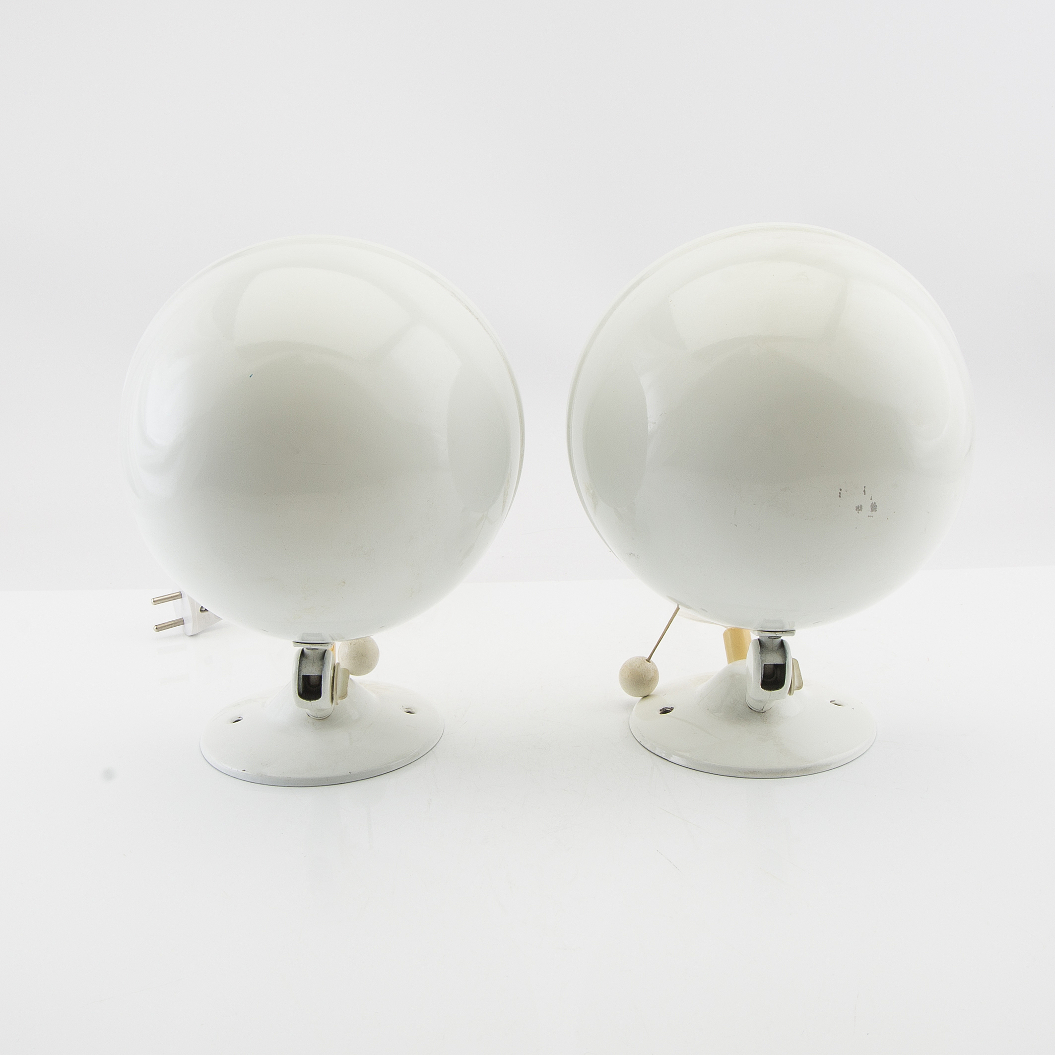 Knud Christensen vägglampor ett par för Elit Danmark 1900-talets senare ...