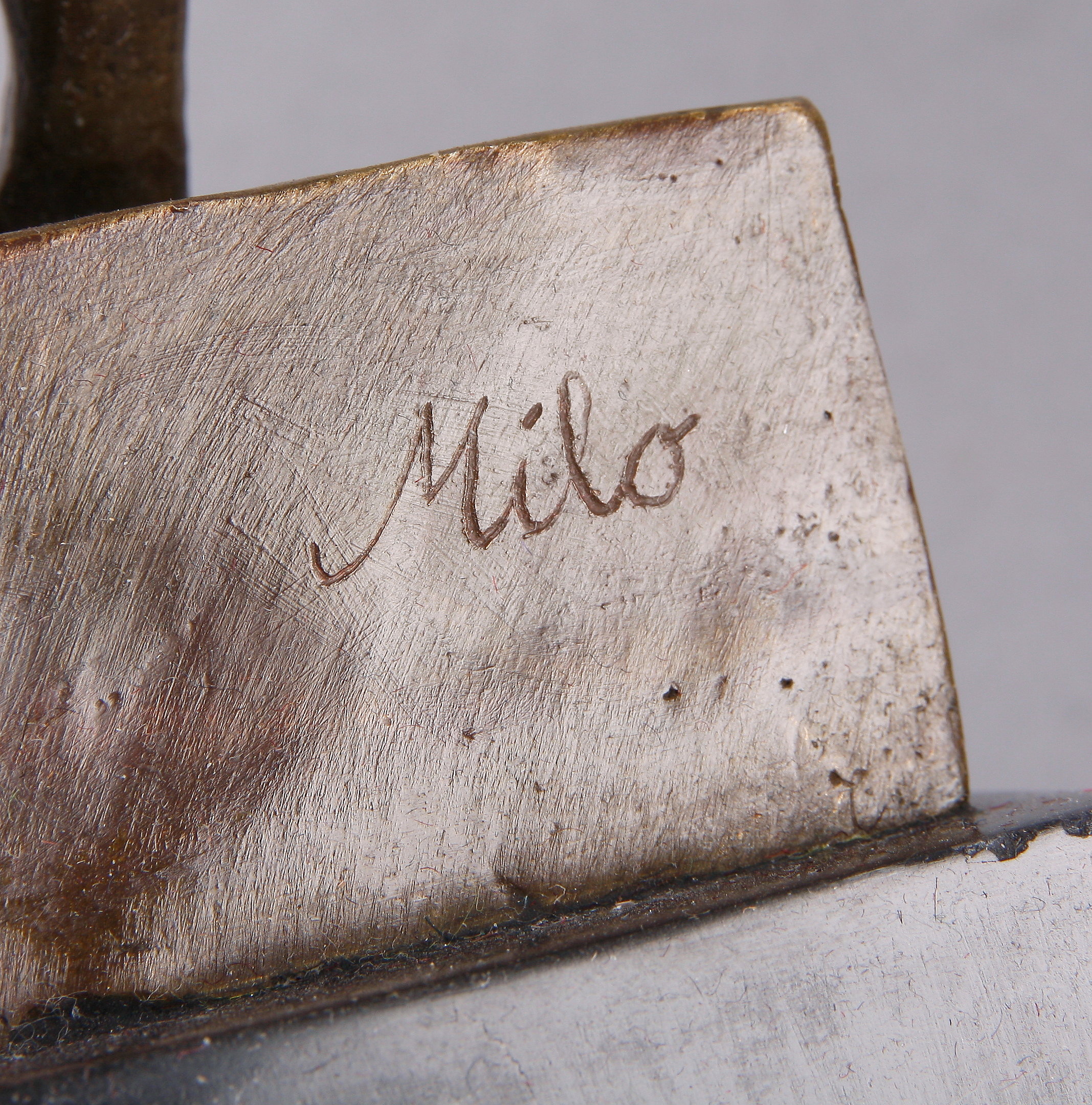 MAX MILO, brons, sign. - Bukowskis