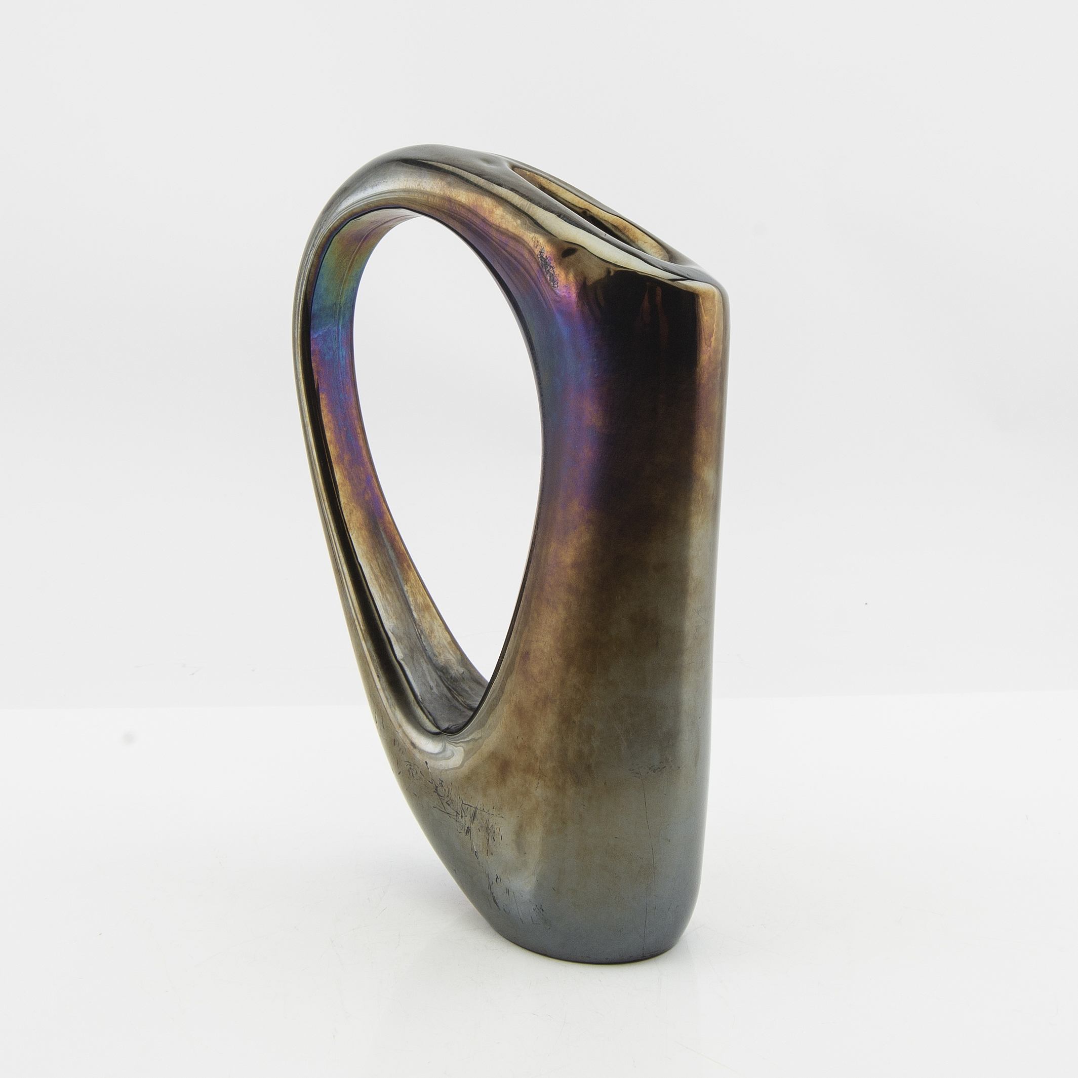 Giorgio Ferro vase "Anse volante", A.VE.M (Arte Vetraria Muranese ...