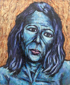 Clifford Jackson, Blue Face. - Bukowskis