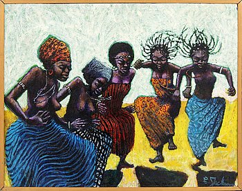 Clifford Jackson, "Dancers". - Bukowskis