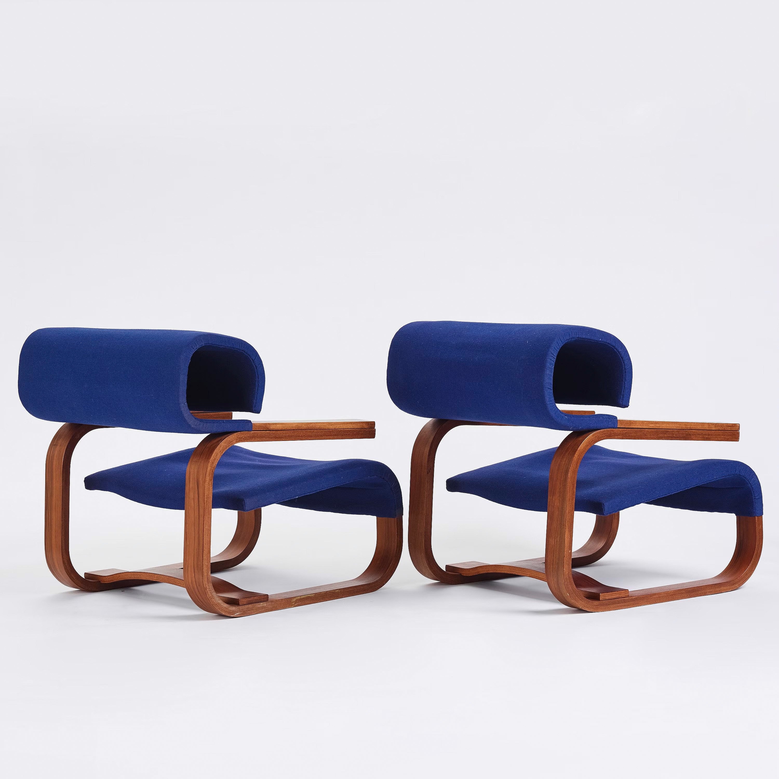 Jan Bocan, a pair of easy chairs, Thonet, executed for the ...
