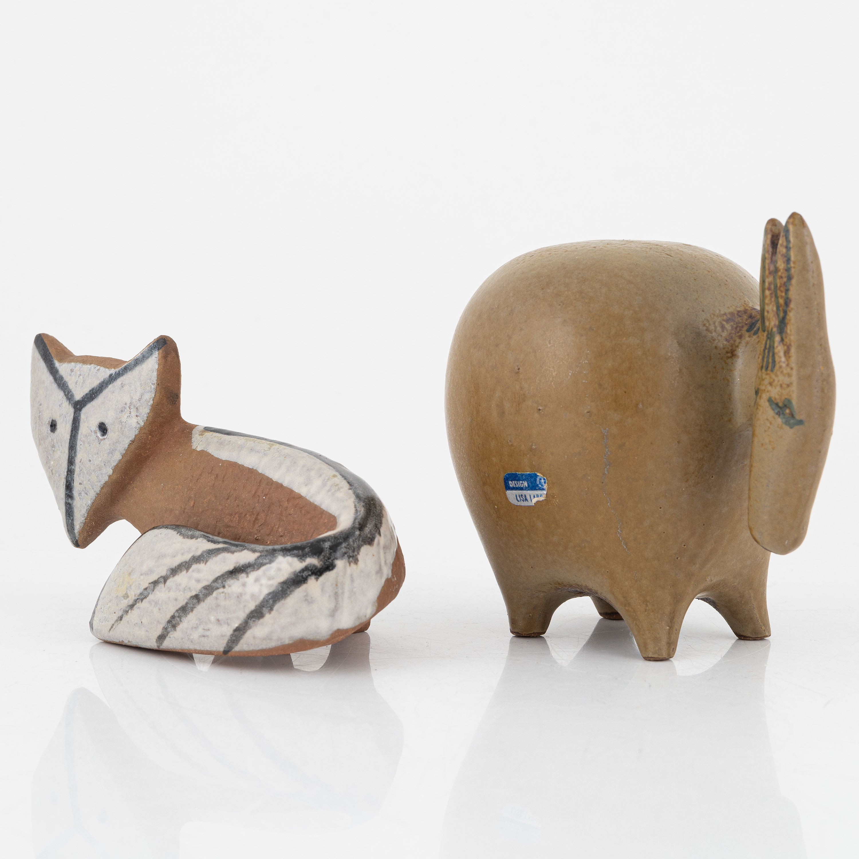 Lisa Larsson, figuriner, 4 st, Gustavsberg. - Bukowskis