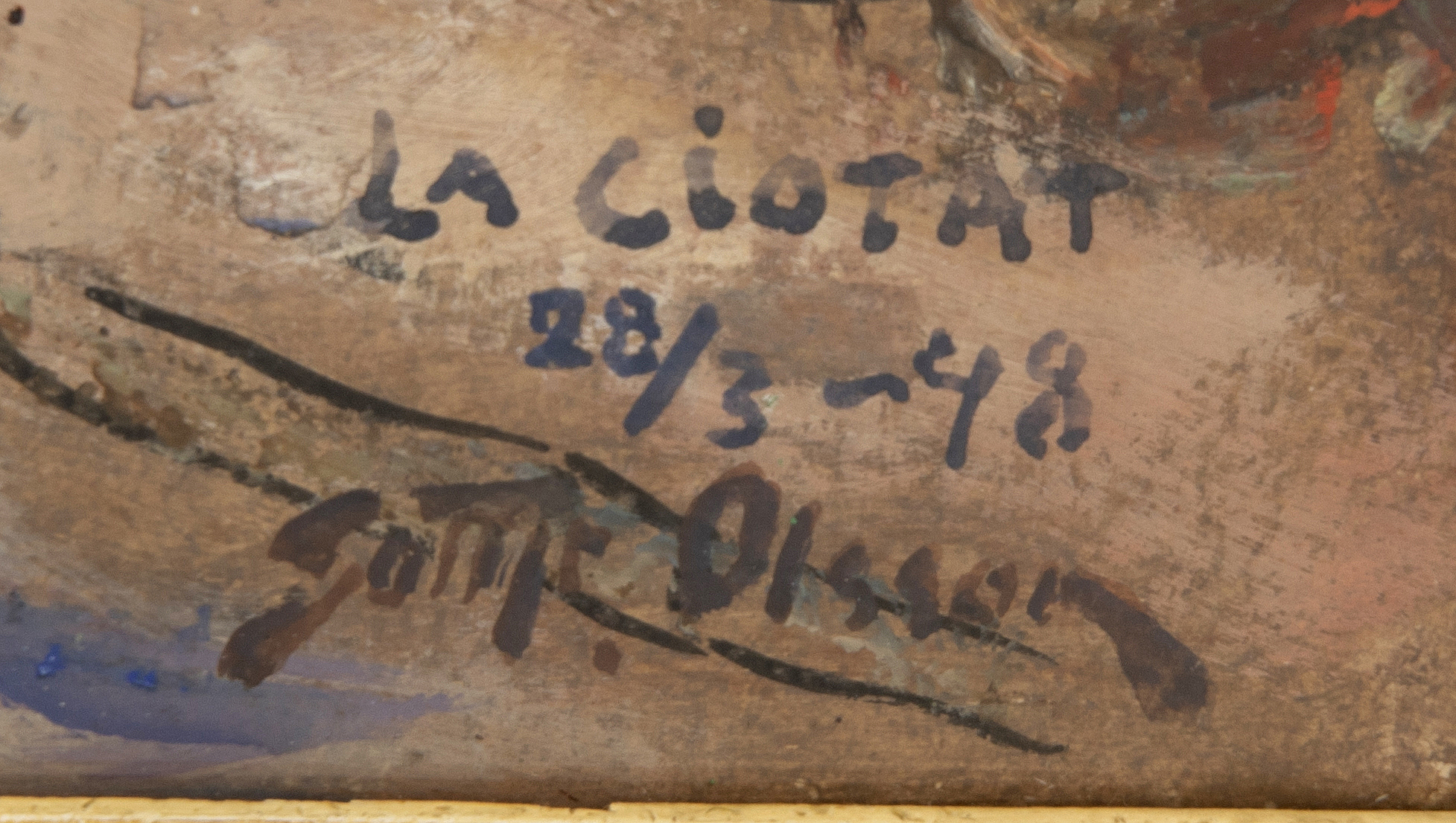 Gottfrid Olsson, bygata. - Bukowskis