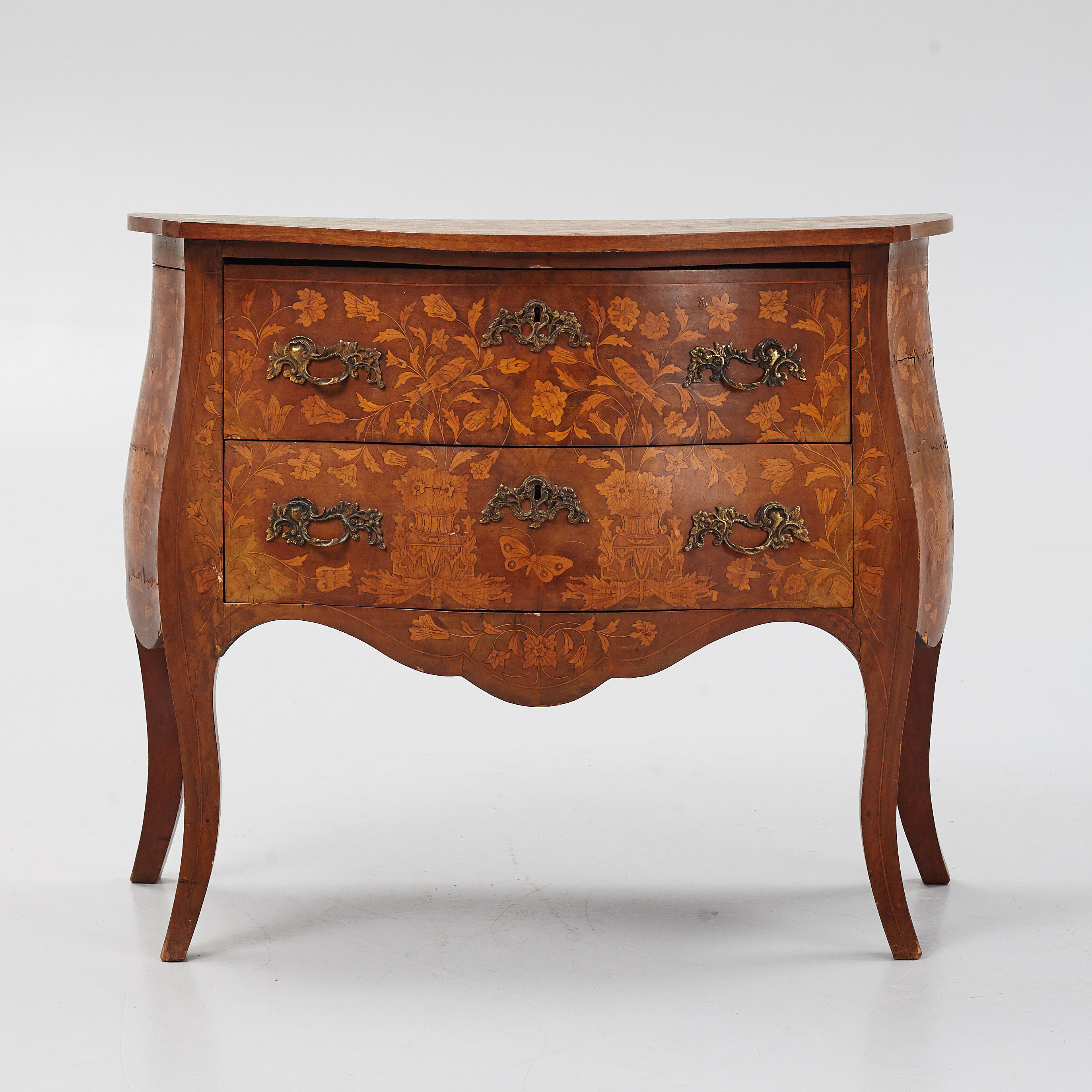 A chest of drawers, Dutch Rococo style, circa 1900. - Bukowskis