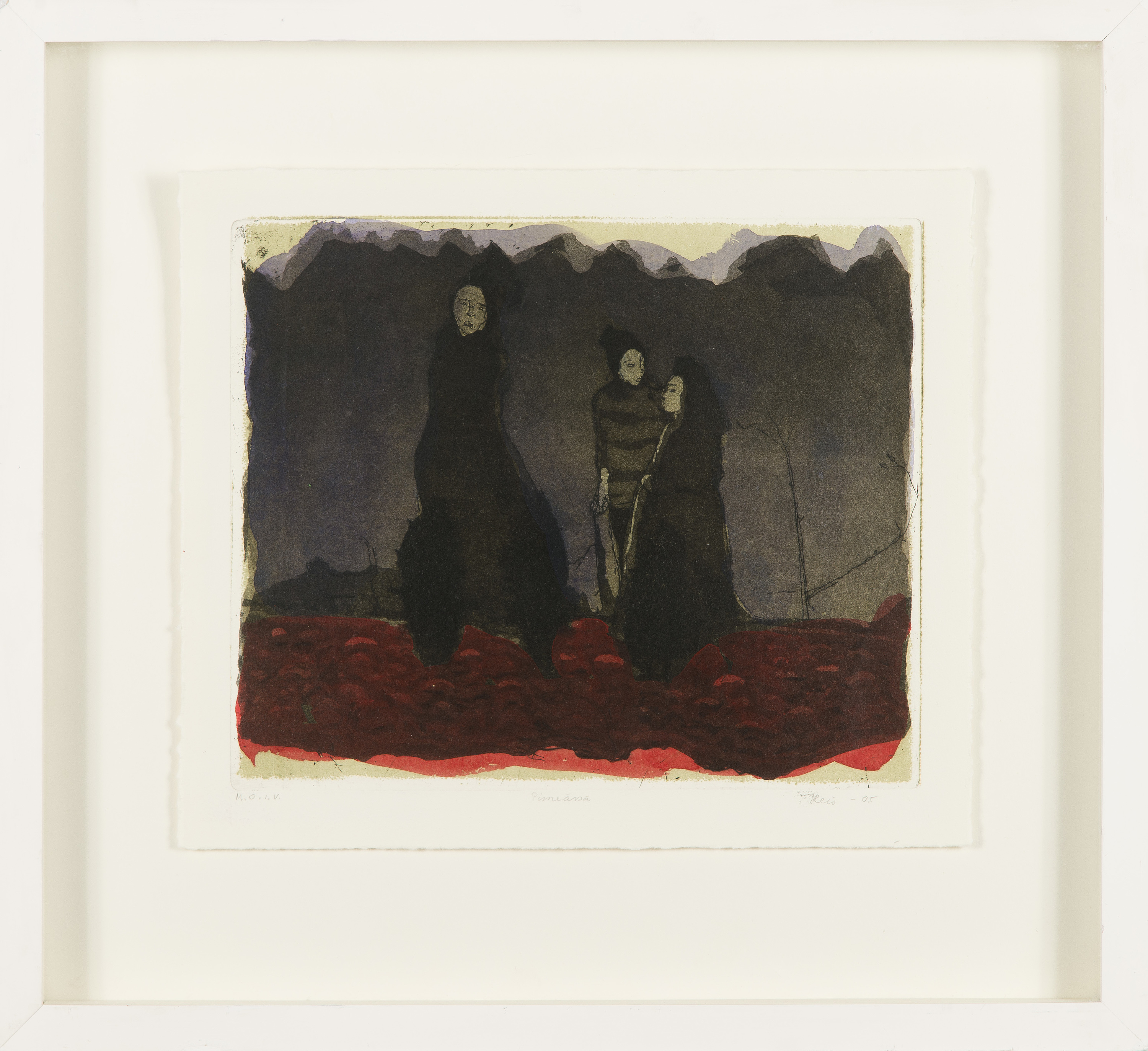 Outi Heiskanen, "I mörkret". - Bukowskis