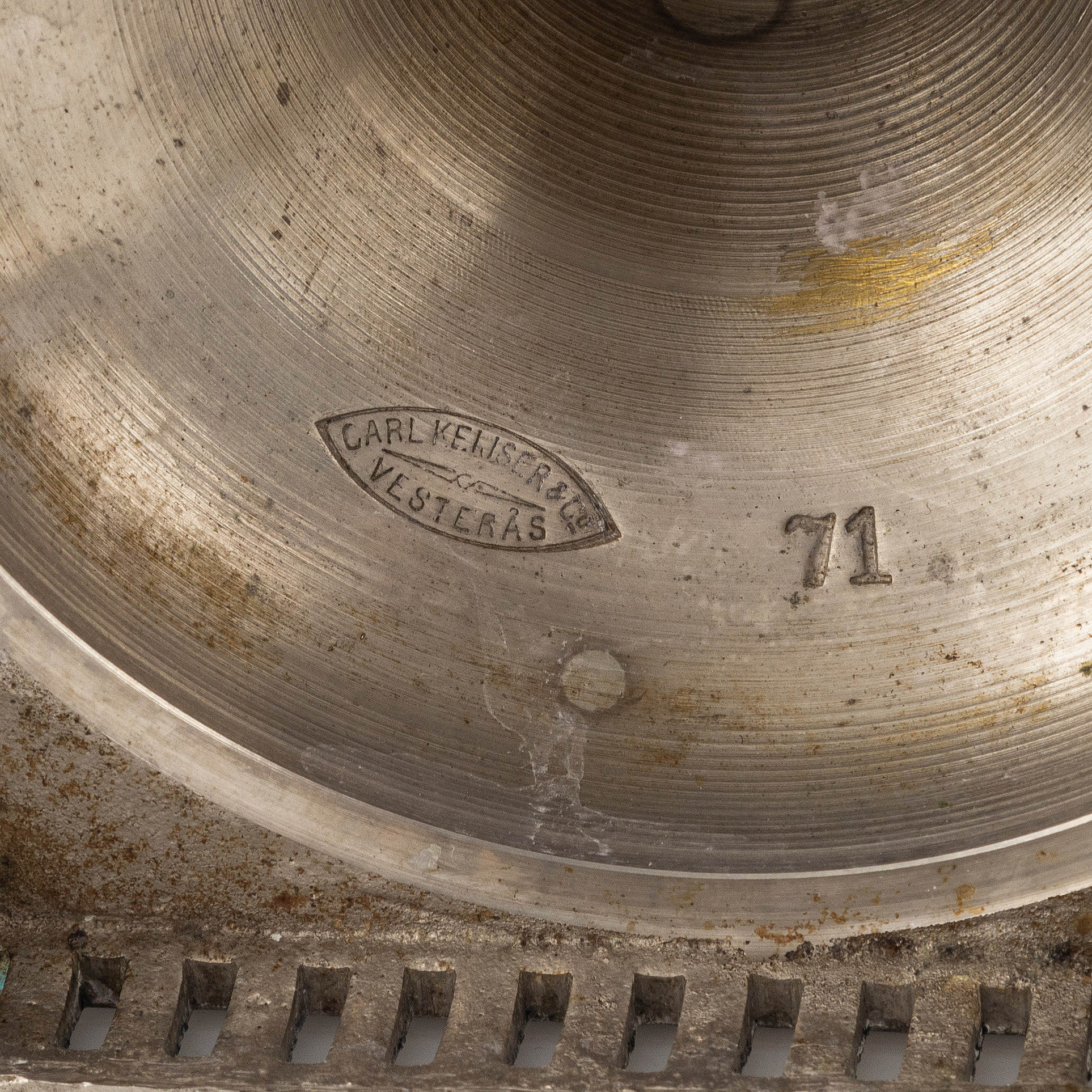 Carl Keijser & Co, ljusstakar, ett par, gustaviansk stil, Västerås ...