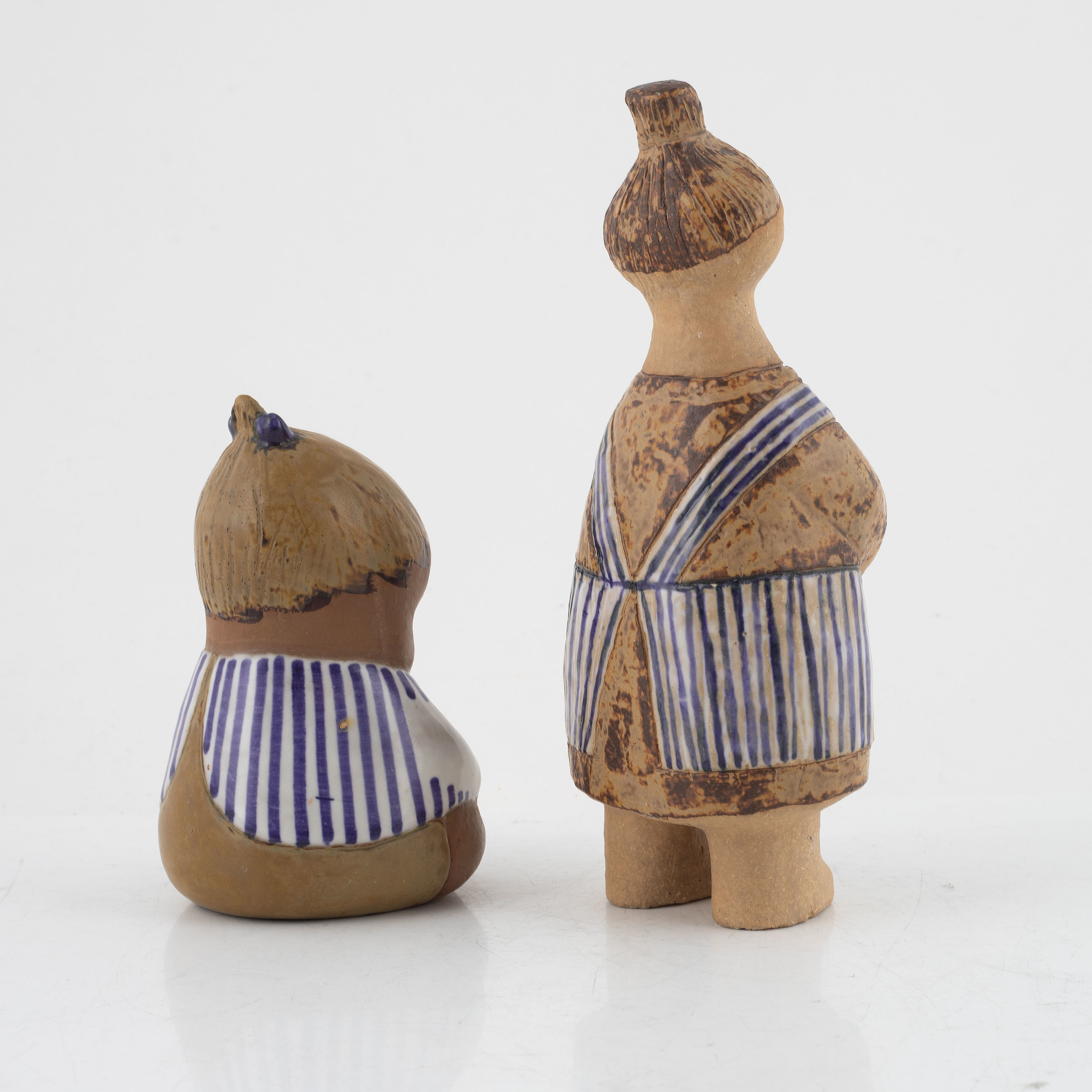 Lisa Larson, figuriner, 2 st, Gustavsberg. - Bukowskis