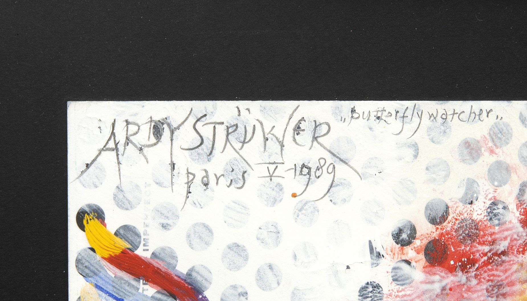 Ardy Strüwer, "Butterfly Watcher". - Bukowskis