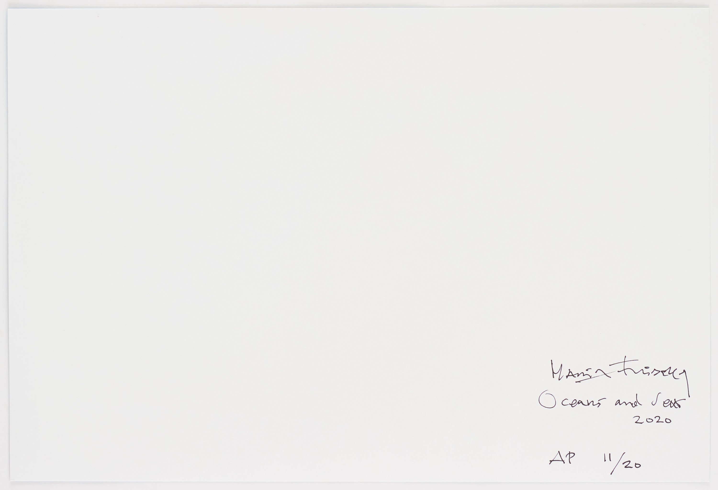 Maria Friberg, "Oceans and Seas", 2020. - Bukowskis