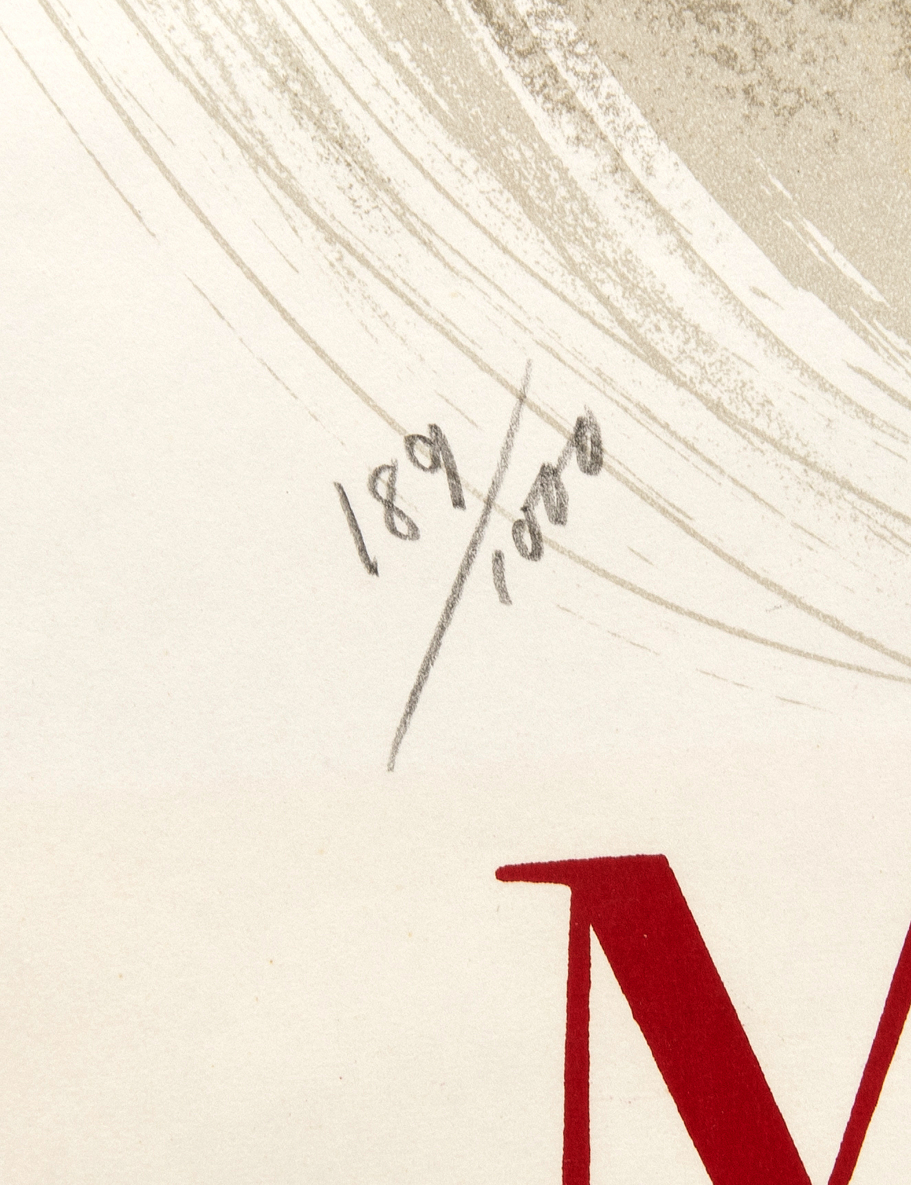 Marc Chagall, after color lithographic poster numbered 189/1000 ...