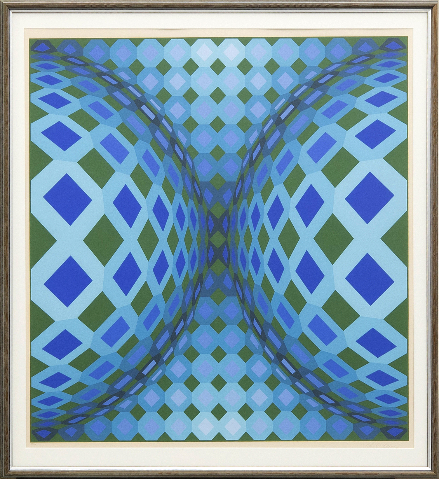 Victor Vasarely, "Gaia VII". - Bukowskis
