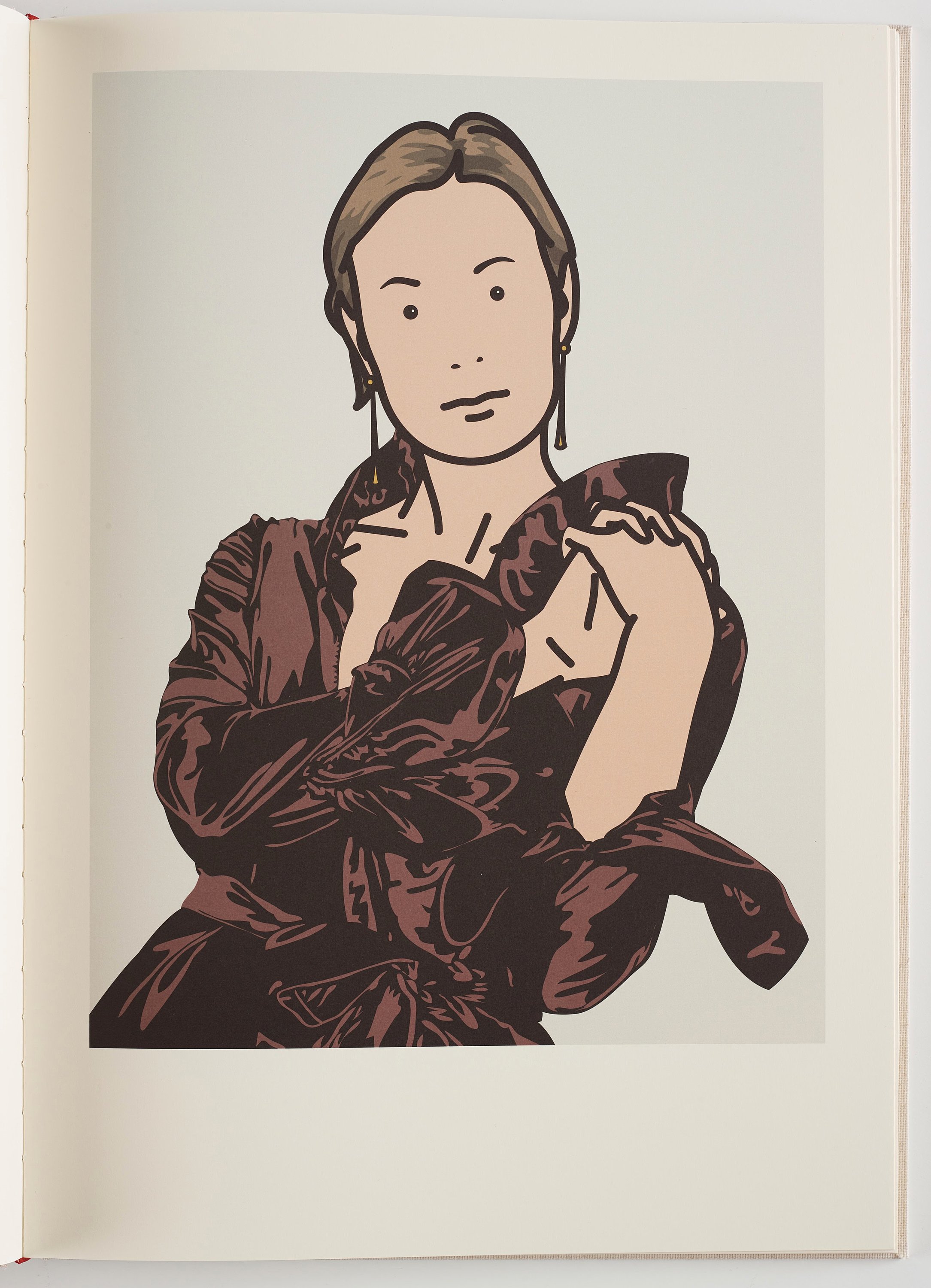 Julian Opie, "Twenty Six Portraits by Julian Opie". - Bukowskis