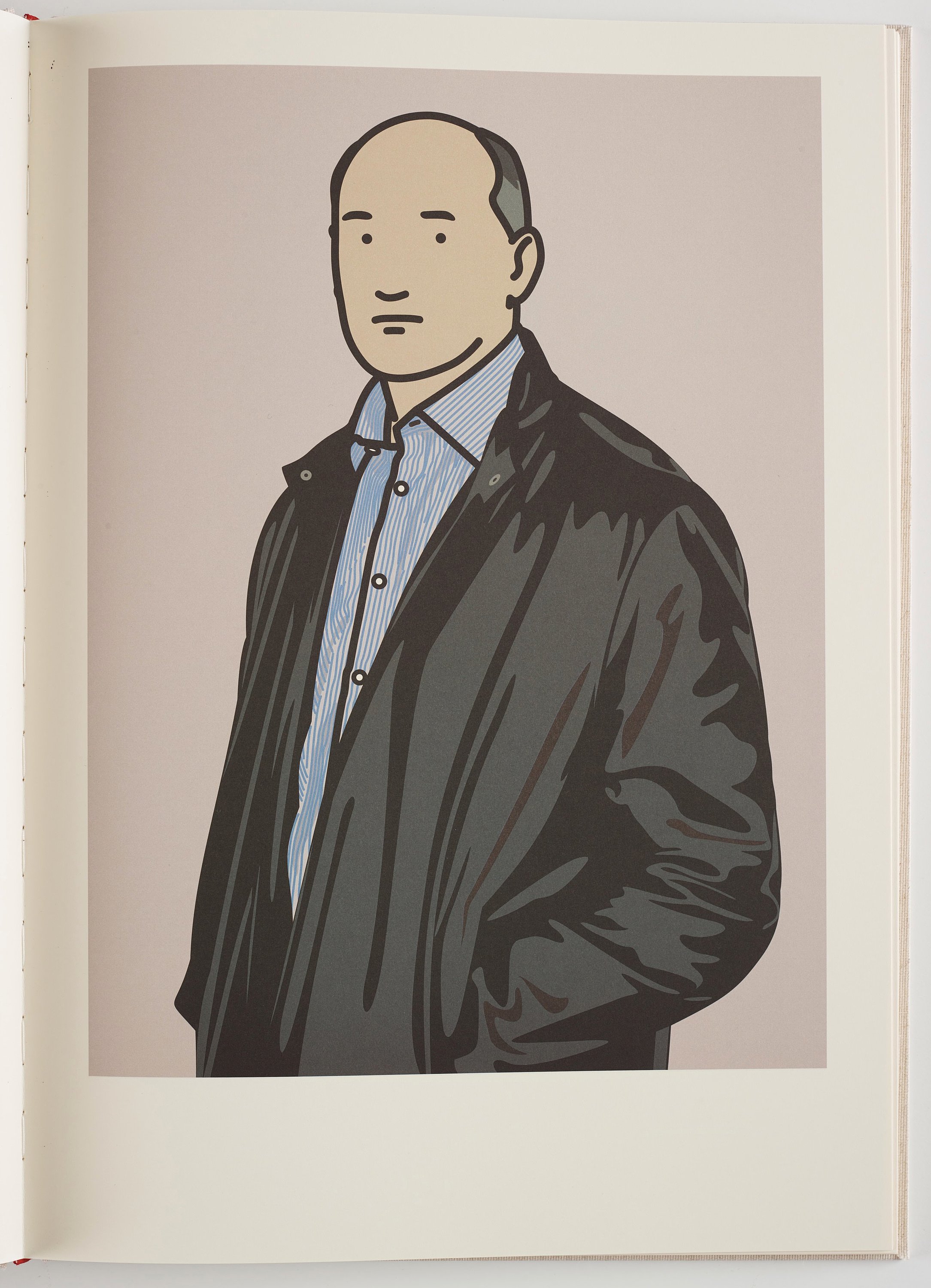 Julian Opie, "Twenty Six Portraits by Julian Opie". - Bukowskis