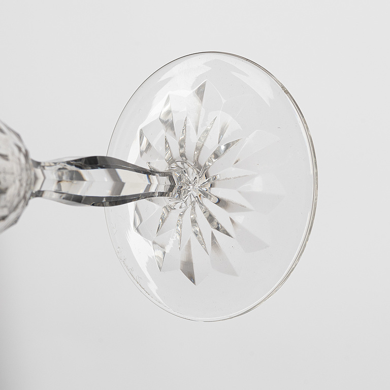 Simon Gate, glasservis, 62 delar, "Gate, Orrefors. - Bukowskis