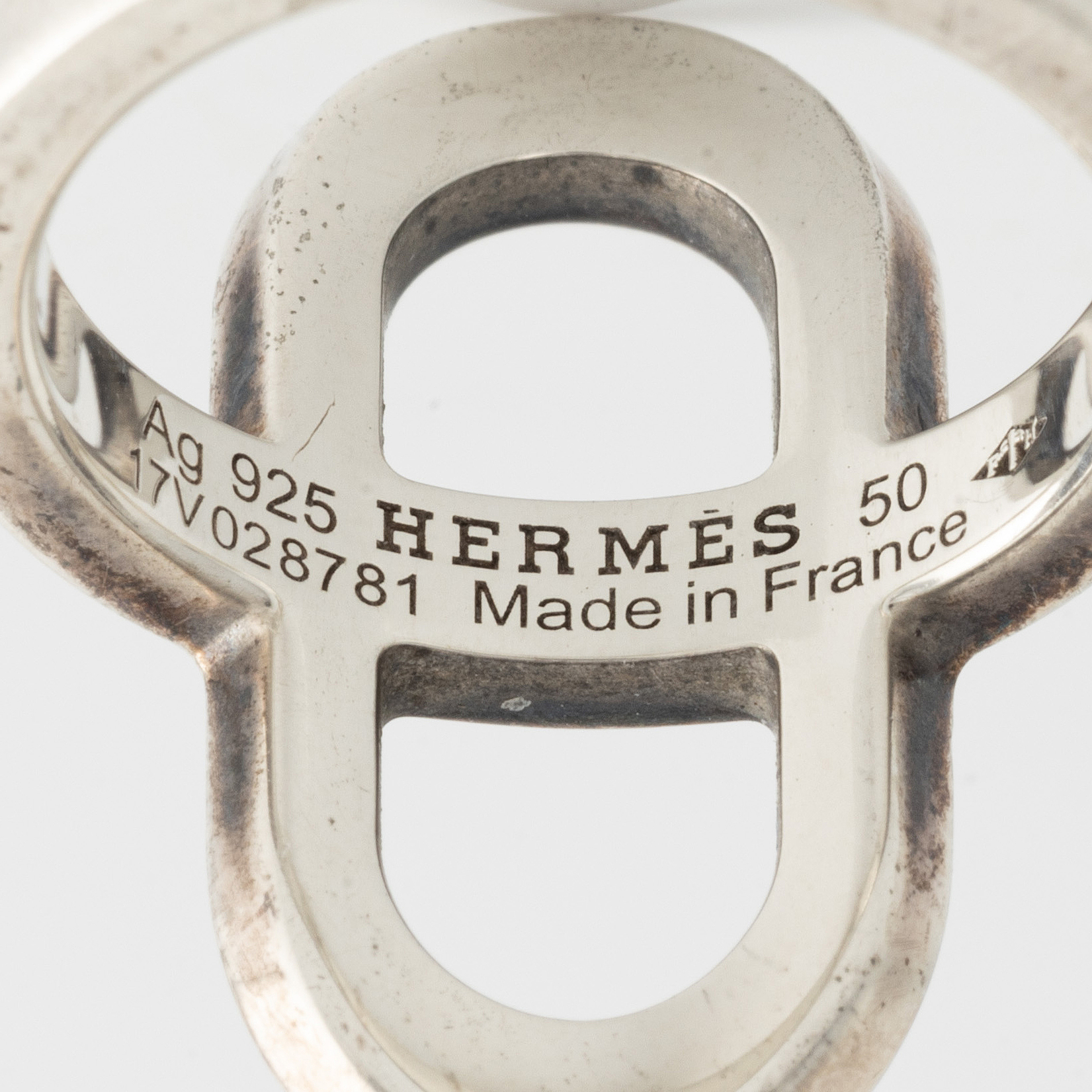 Hermès ring silver. - Bukowskis