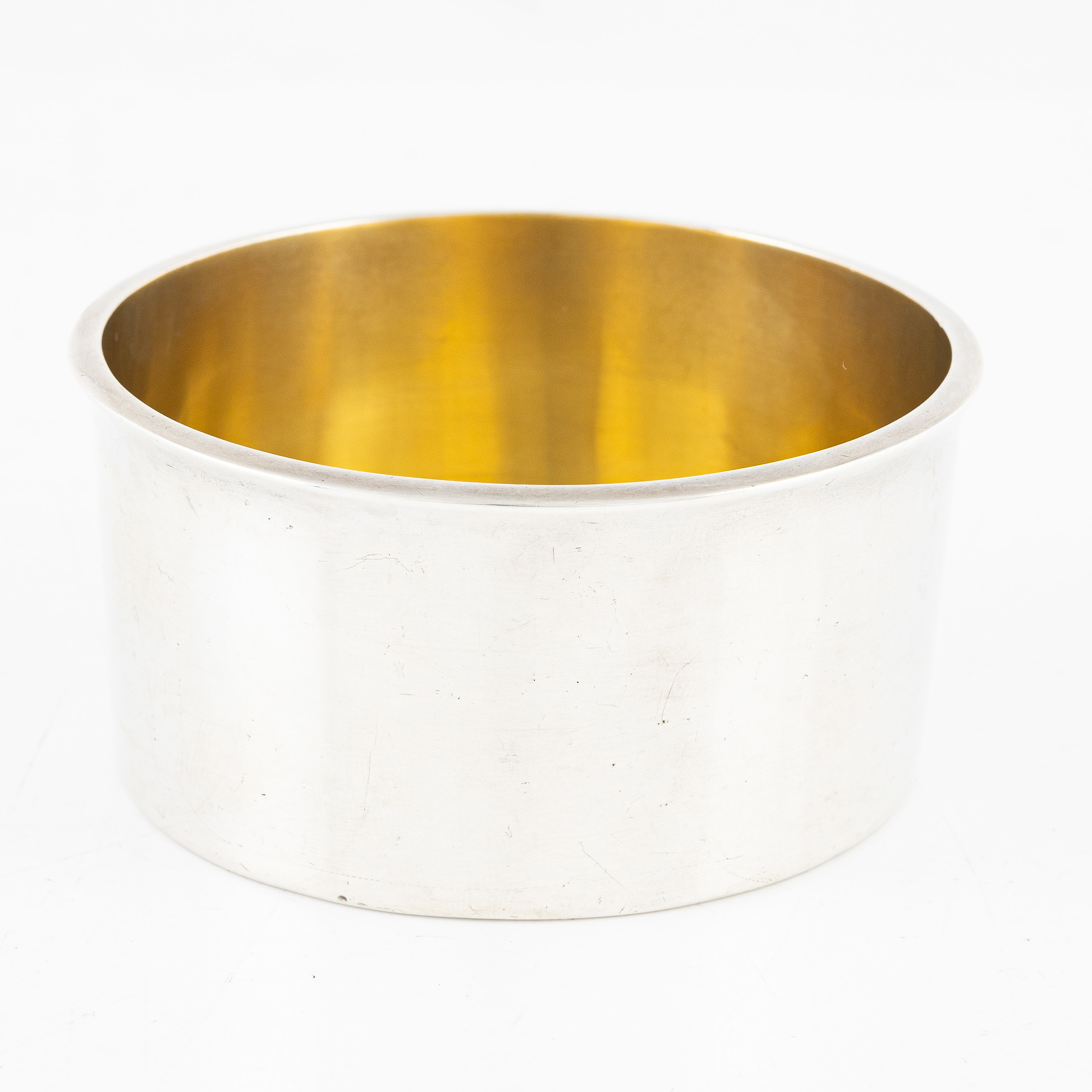 A Swedish Parcel-Gilt Sterling Silver Bowl, mark of Atelier Borgila ...