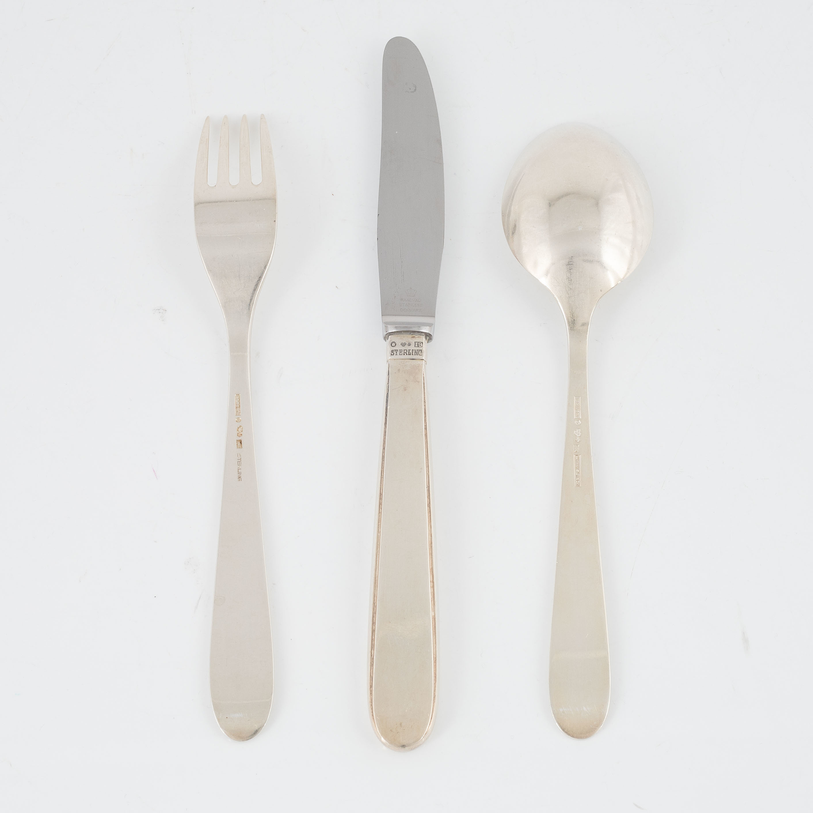 Erik Fleming, a 'Flavia 2' Silver Cutlery Set, Borgila and Flavia Ab ...