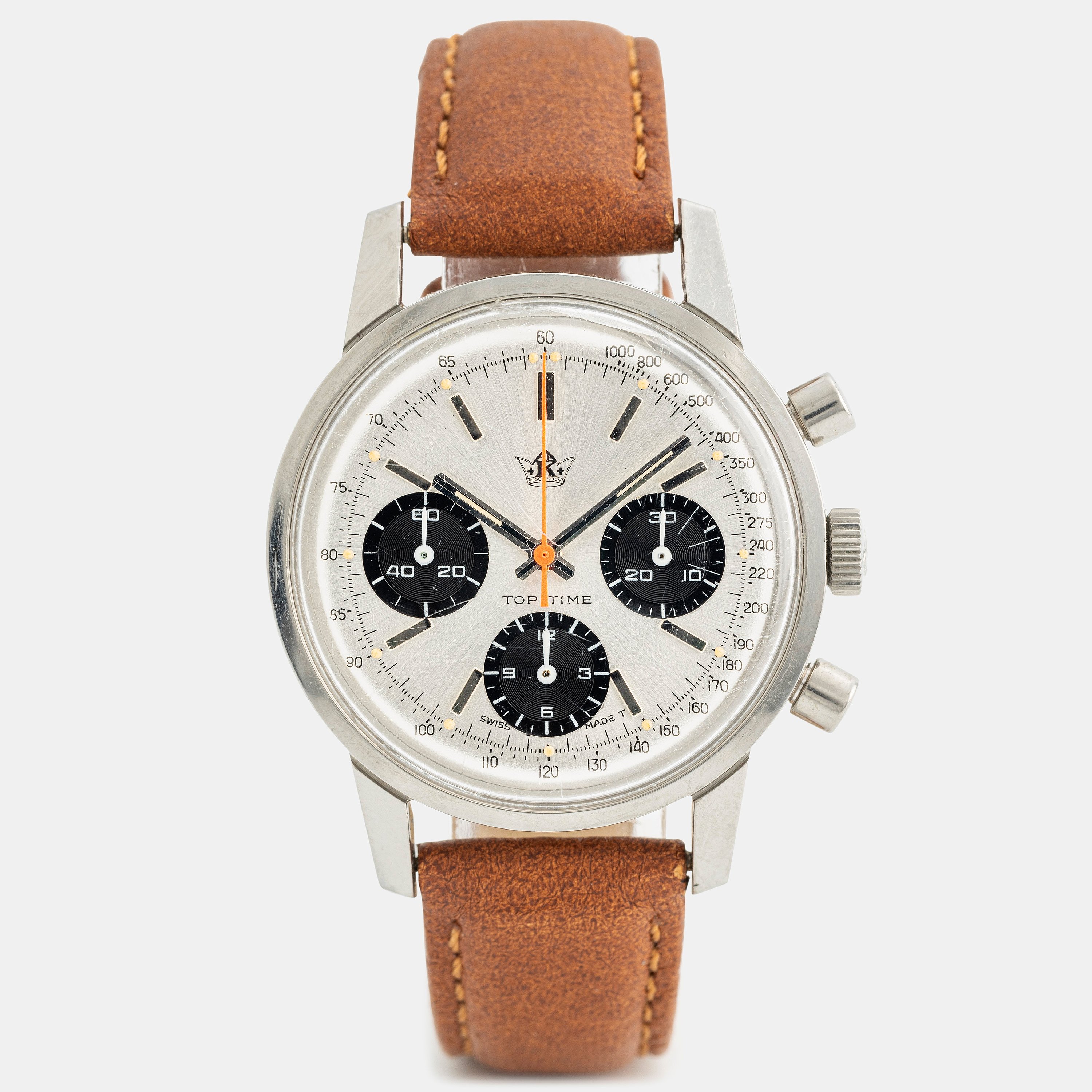 Breitling, Top Time, "Kronometer Stockholm", "Tillhör Televerket ...