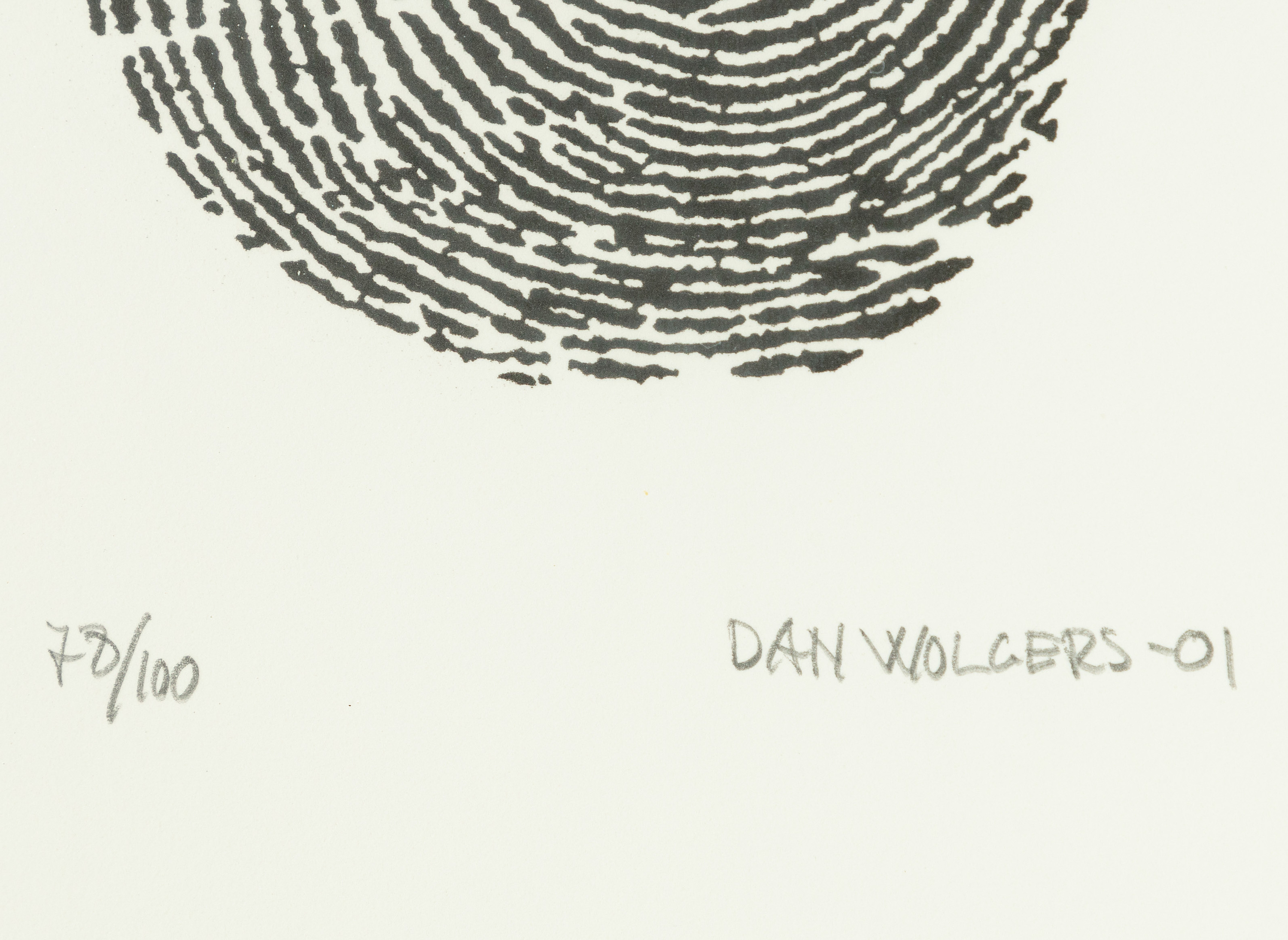 Dan Wolgers, Utan titel. - Bukowskis